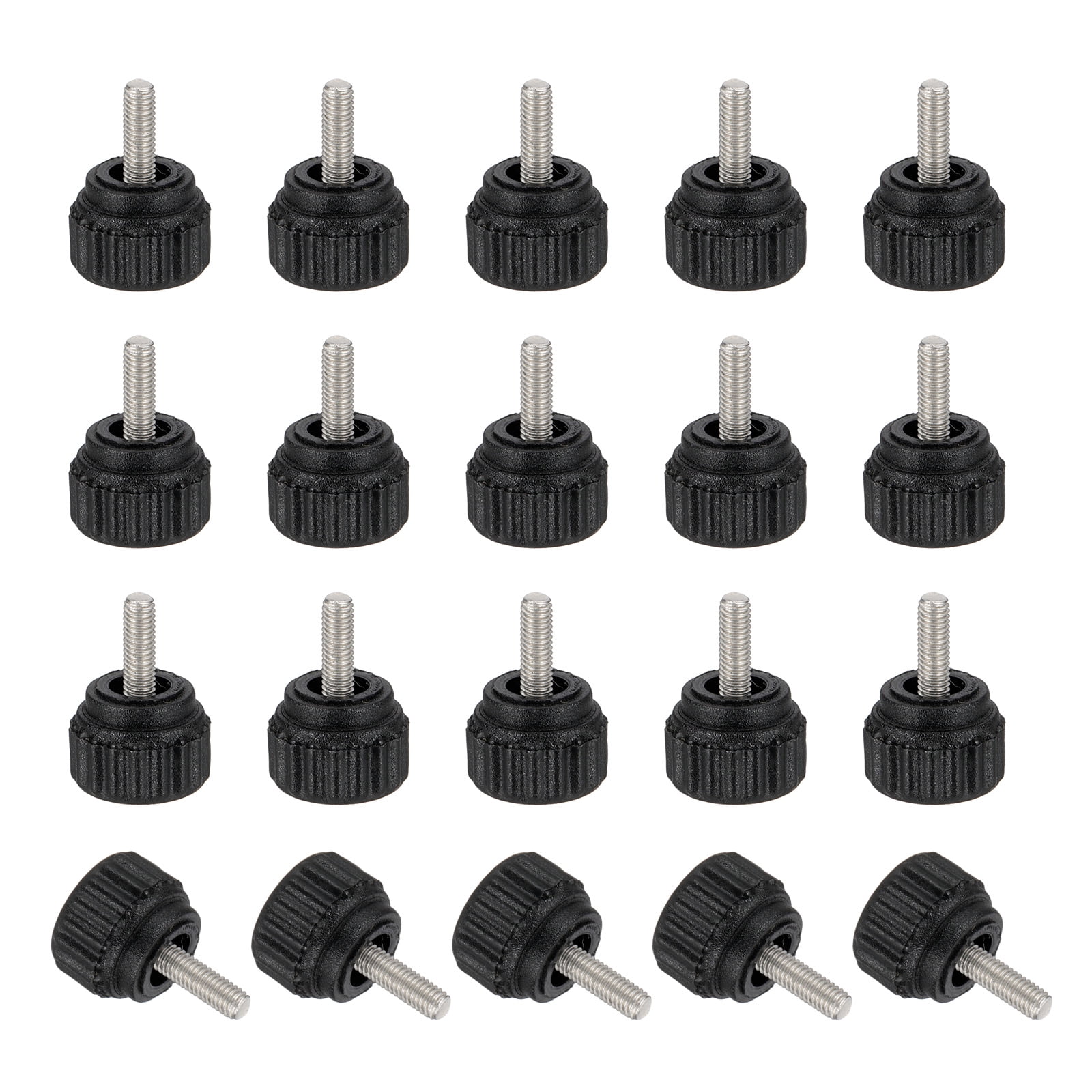 Uxcell Threaded Knurled Thumbscrew Monitor Mount Arm Screws Stainless ...