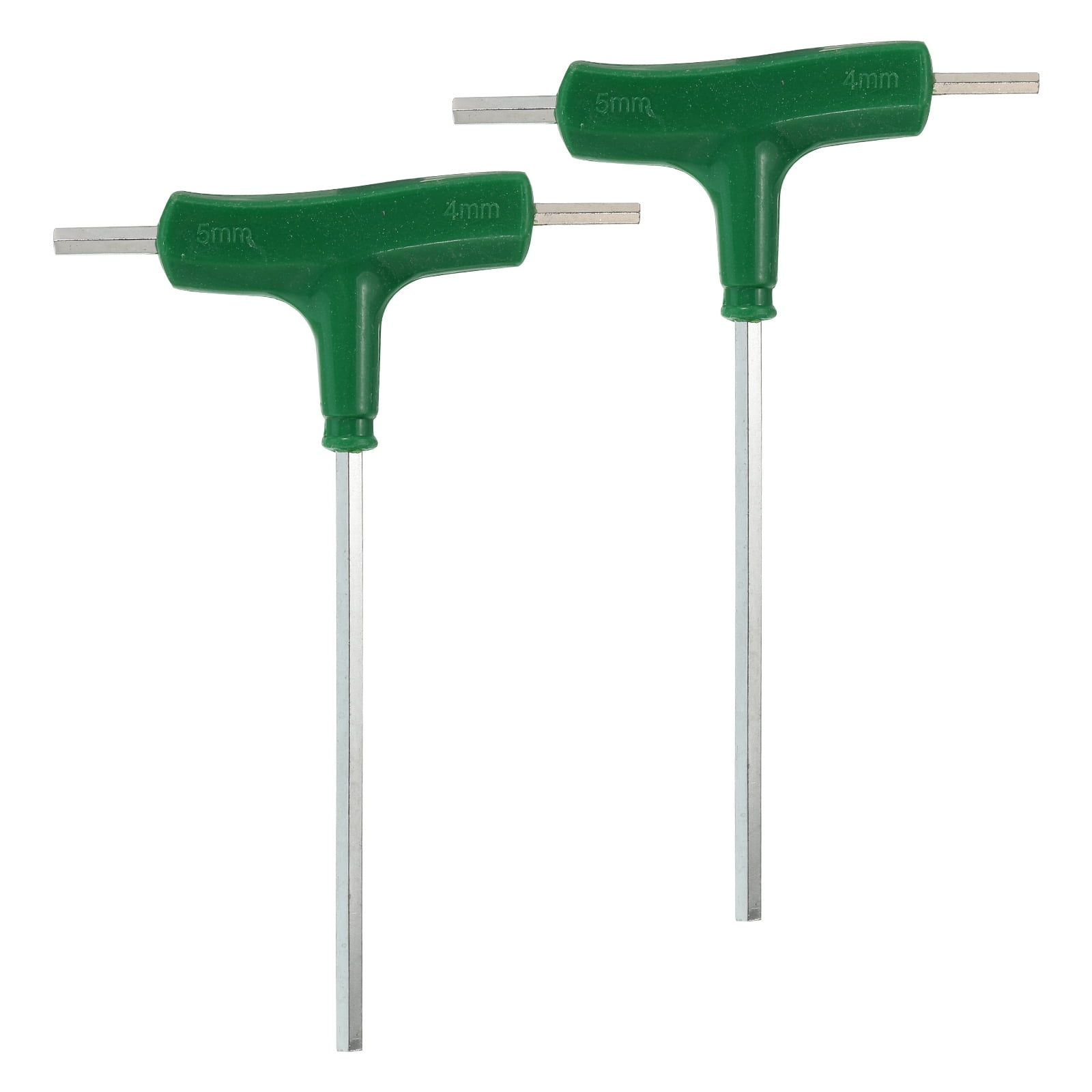 Uxcell Three-Way Hex Wrench 4mm&5mm T-Handle Hex Key Wrench Dual Male ...