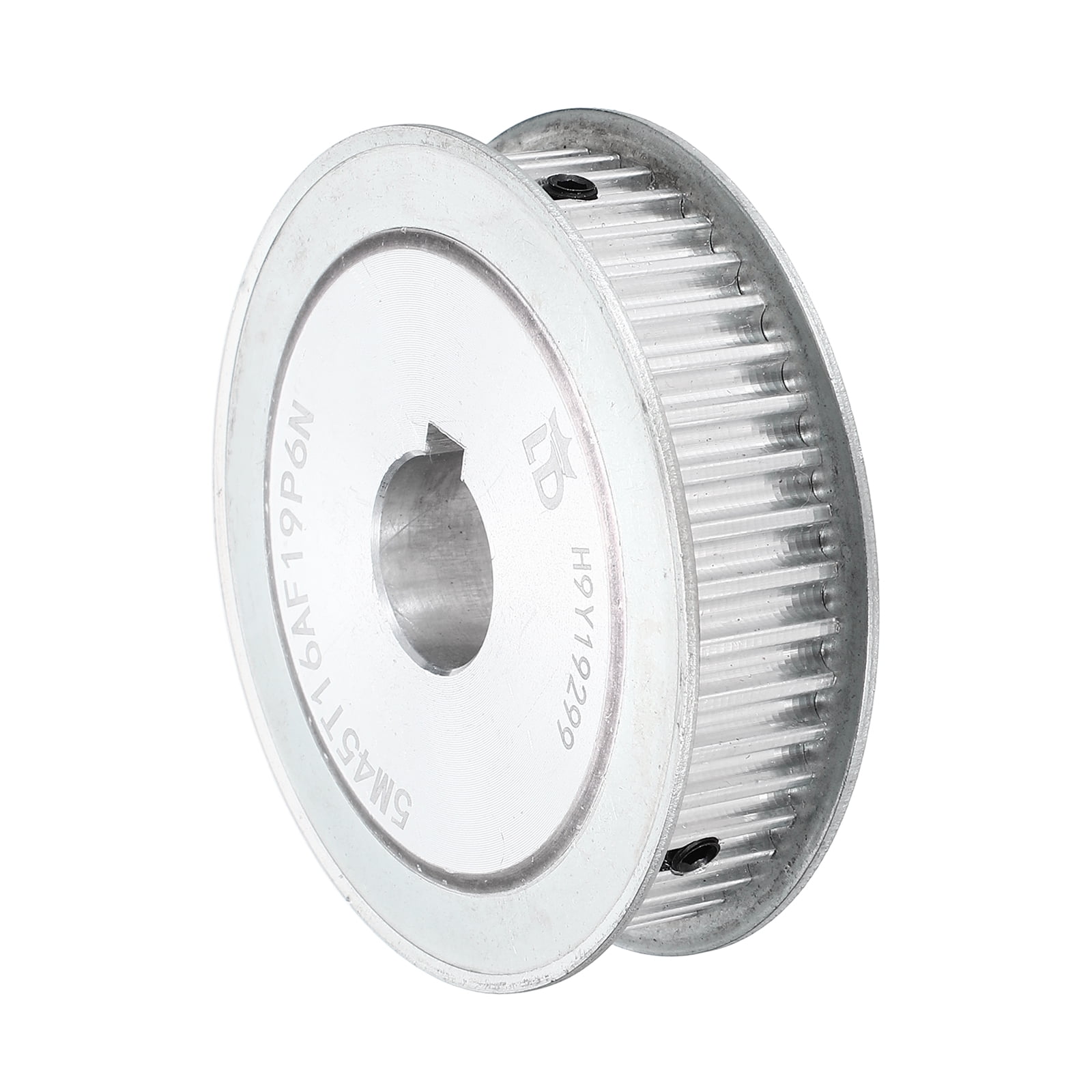 Uxcell Timing Belt Pulley Aluminum Idler Pulley 45 Teeth 3/4" Bore for ...