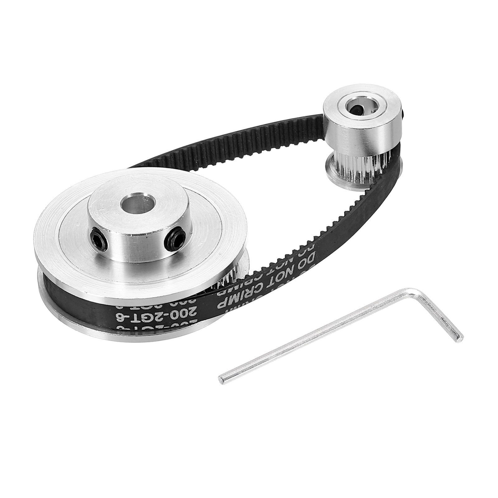 Uxcell Timing Pulley 20&60 Teeth 6.35mm Bore Synchronous Wheel with ...