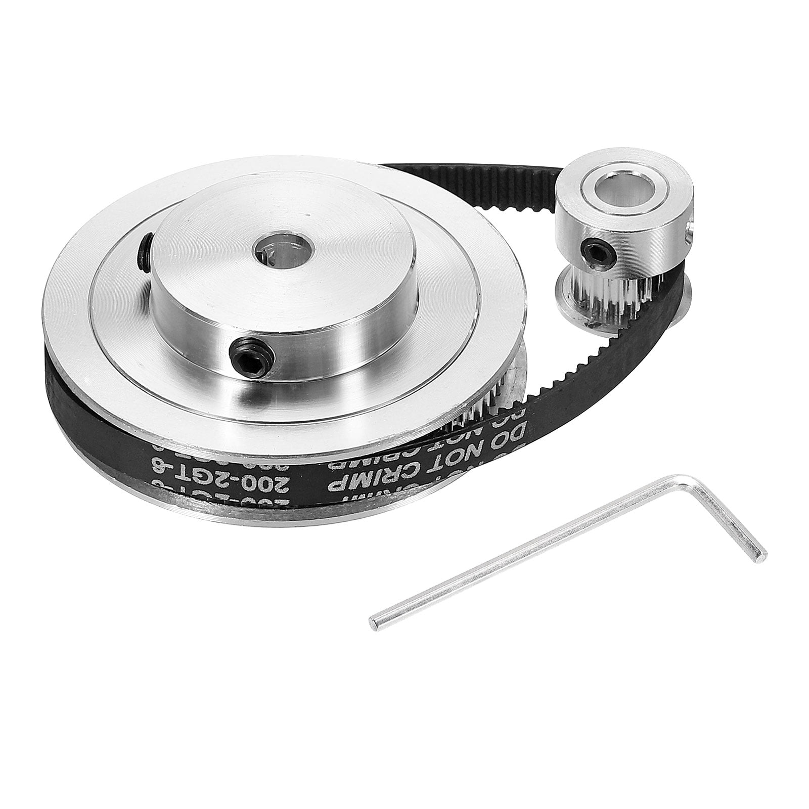 Uxcell Timing Pulley 20&80 Teeth 6.35mm Bore Synchronous Wheel with ...