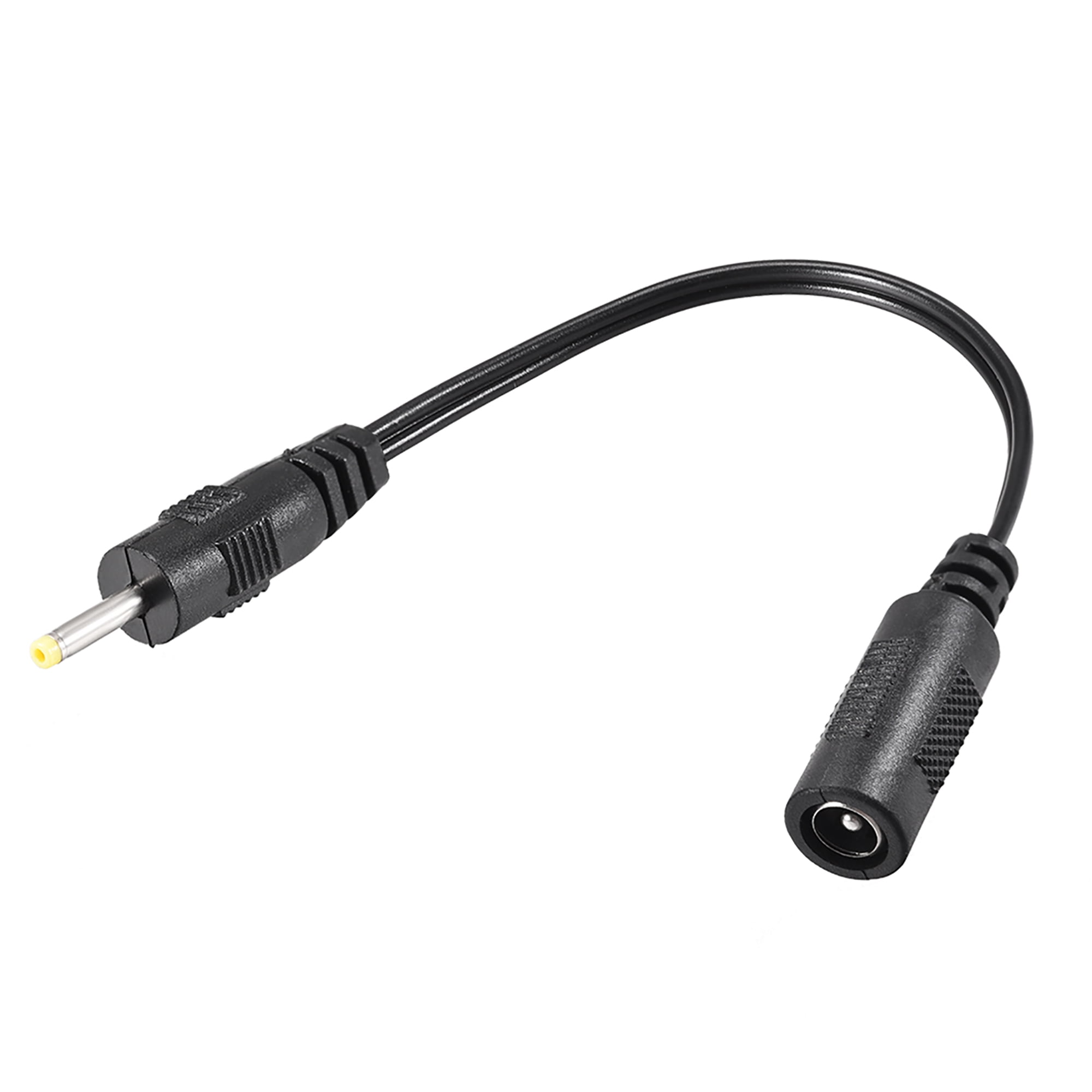 Uxcell Tip Adapter Connectors Converter 5.5x2.1mm to 2.5x0.7mm 15cm DC ...