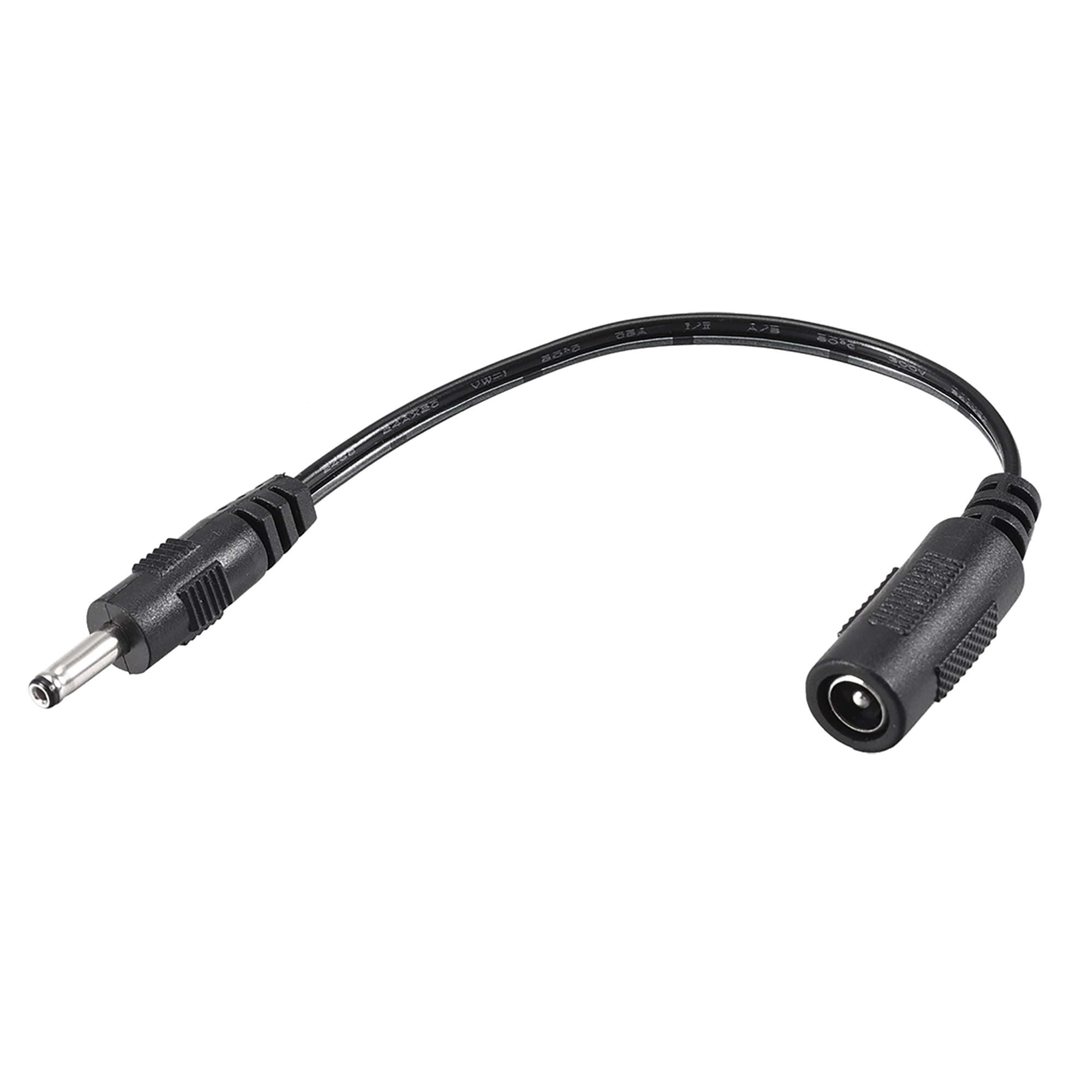 Uxcell Tip Adapter Connectors Converter 5.5x2.1mm to 3.5x1.35mm 15cm DC ...