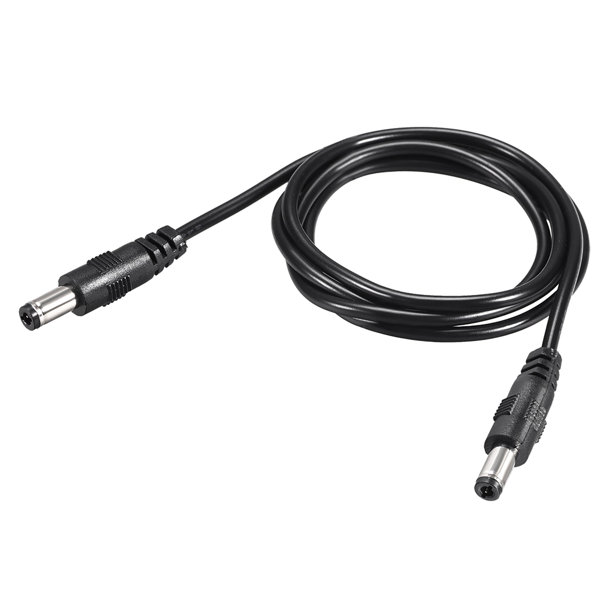 Uxcell Tip Adapter Connectors Converter Male to Male 5.5x2.5mm to 5.5x2 ...