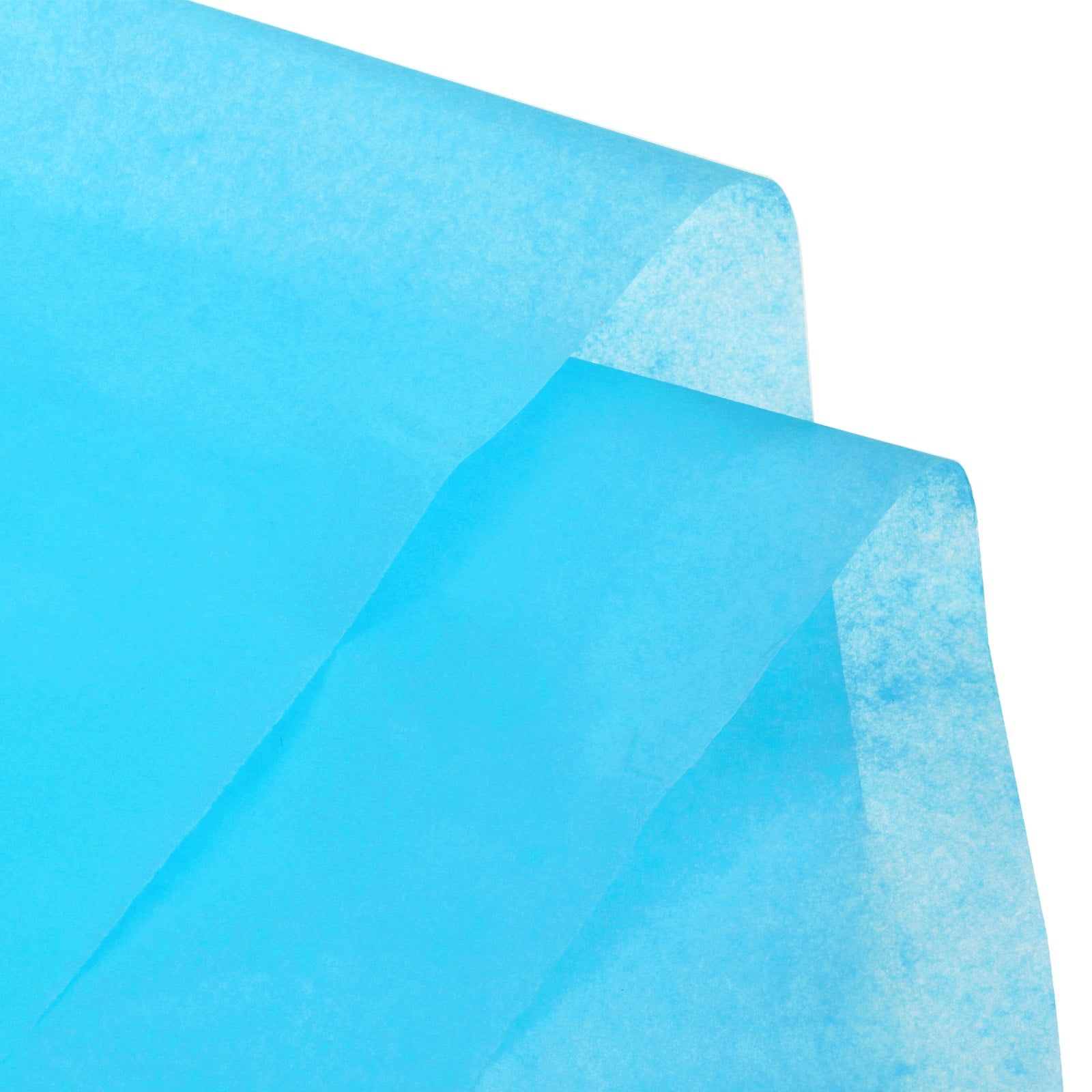 Uxcell Tissue Paper Gift Wrapping Tissue Acid Blue Paper 27x19inch for ...