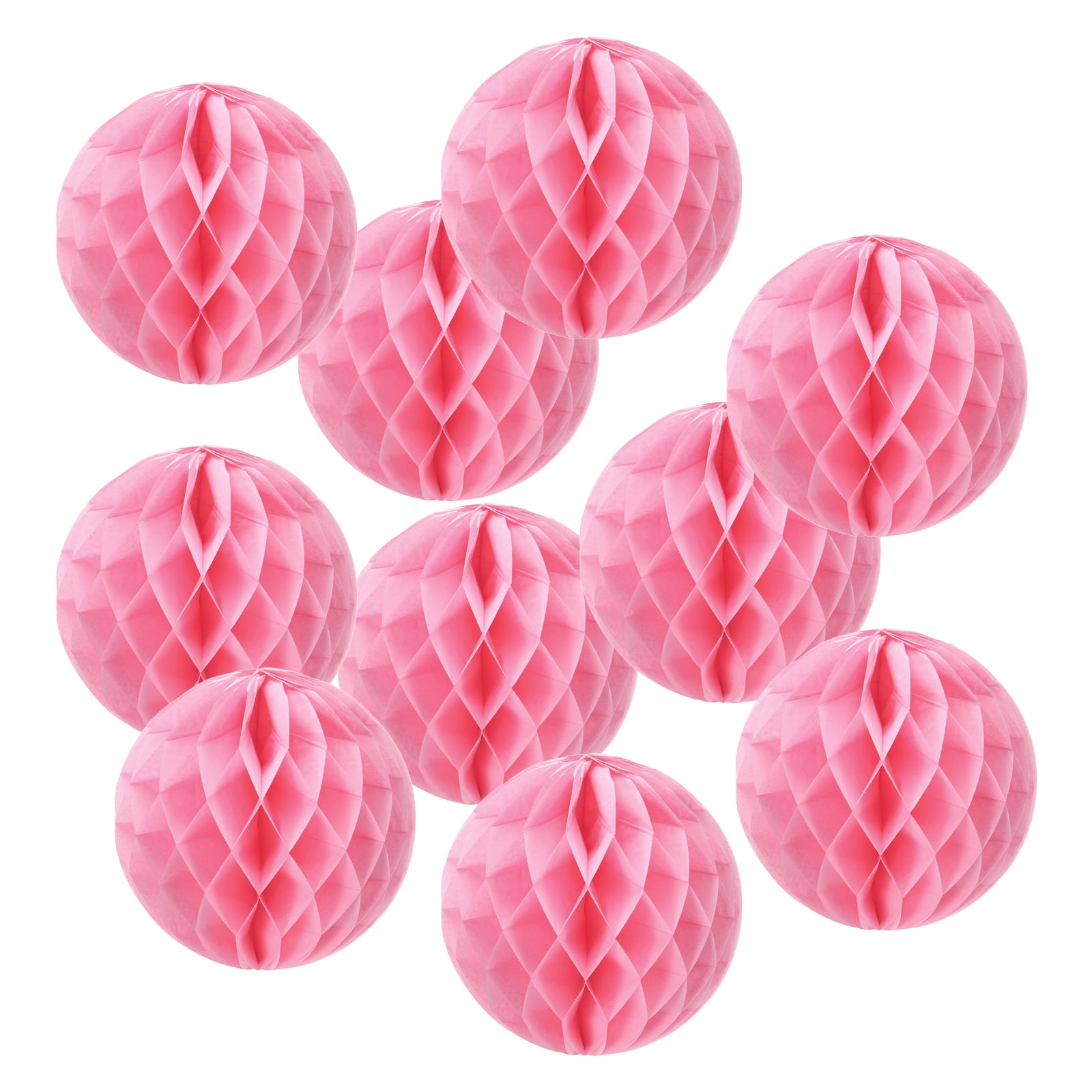 Uxcell Tissue Paper Pom Poms Flower Balls, Party Hanging Paper Flower ...