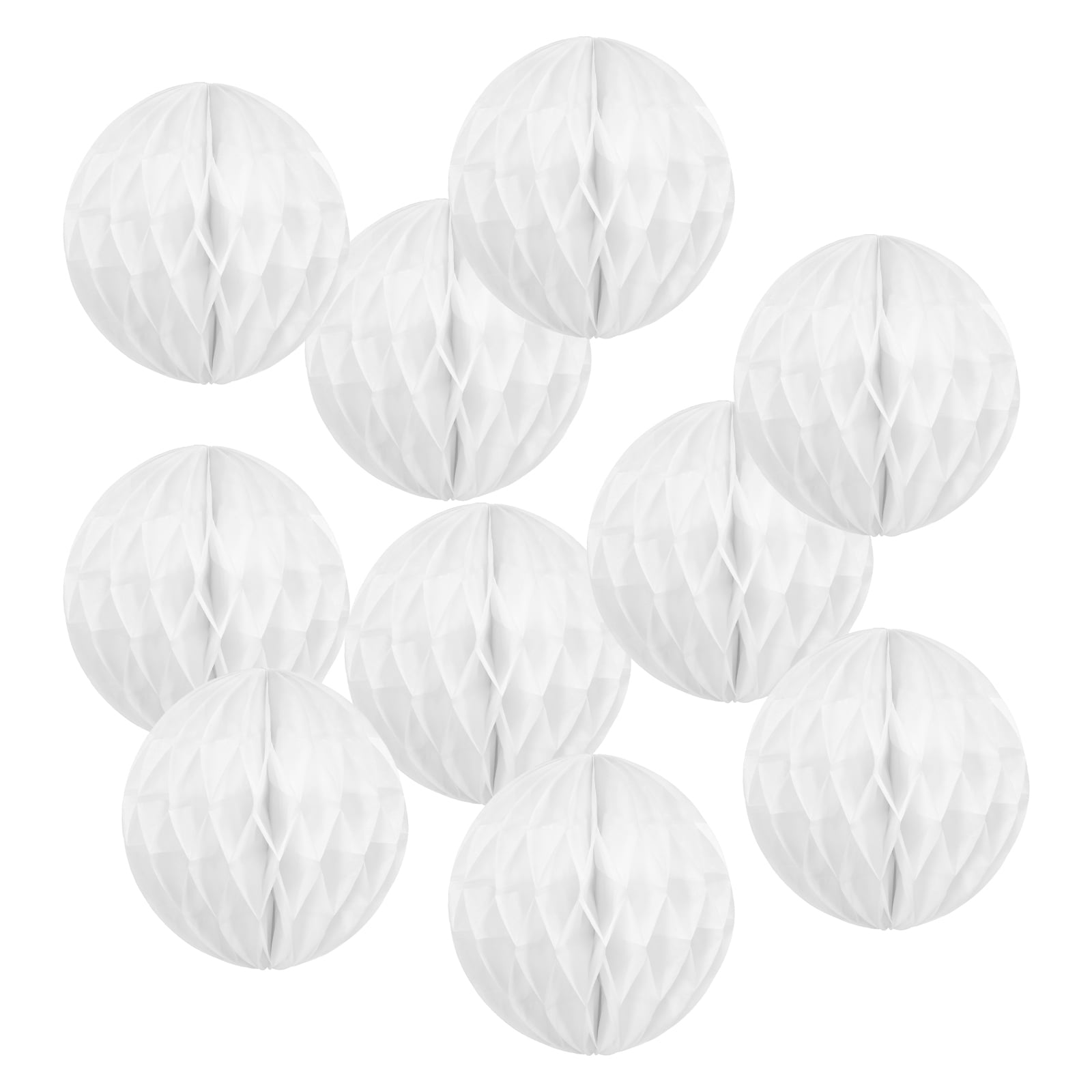 Uxcell Tissue Paper Pom Poms Flower Balls, Party Hanging Paper Flower ...