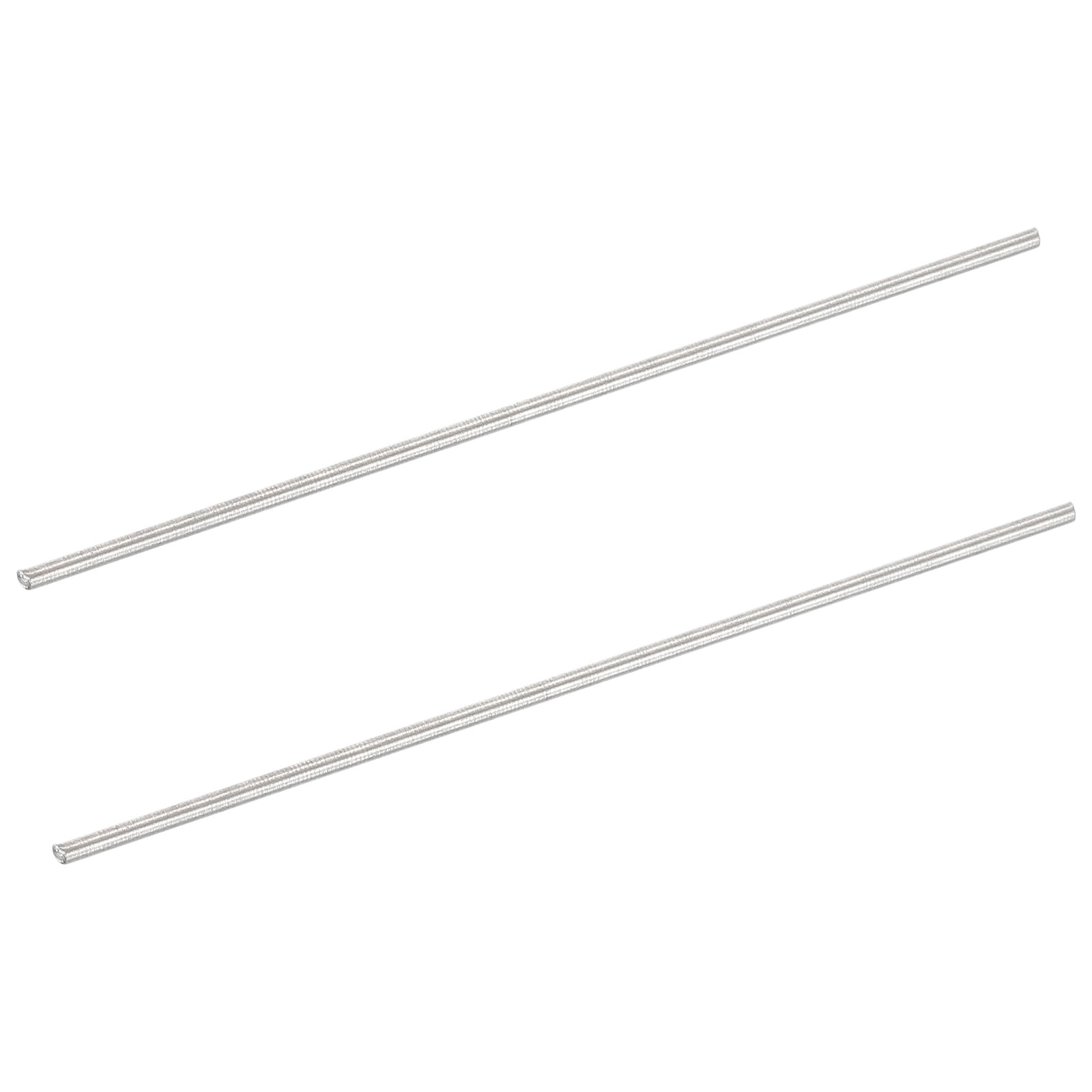 Uxcell Titanium Round Rod,Half-Hard TC4 Titanium Alloy,Round Bar Rod,2 ...