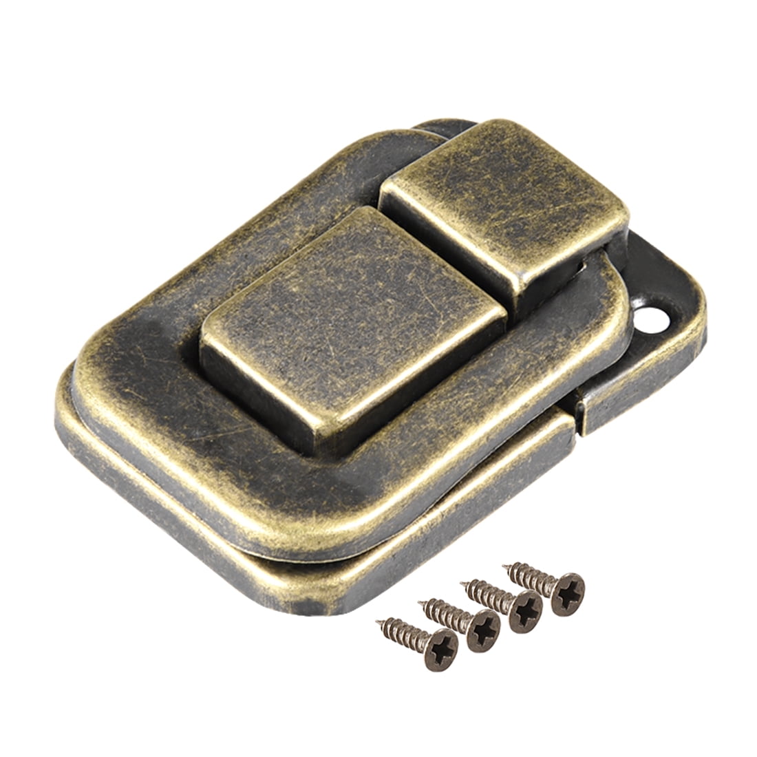 Uxcell Toggle Latch, 40mm Bronze Decorative Hasp Suitcase Box Catch w ...