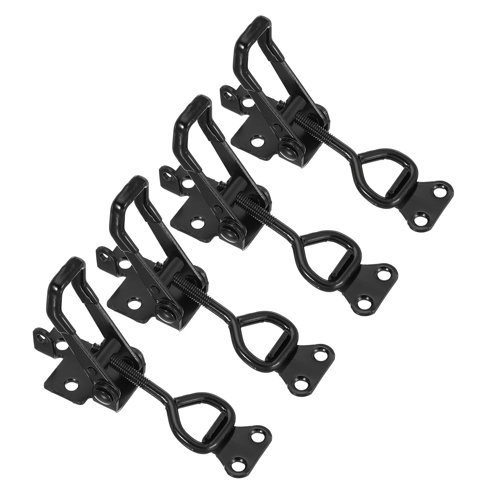 Uxcell Toggle Latch Clamp 4002 Style, Carbon Steel Adjustable Toggle ...