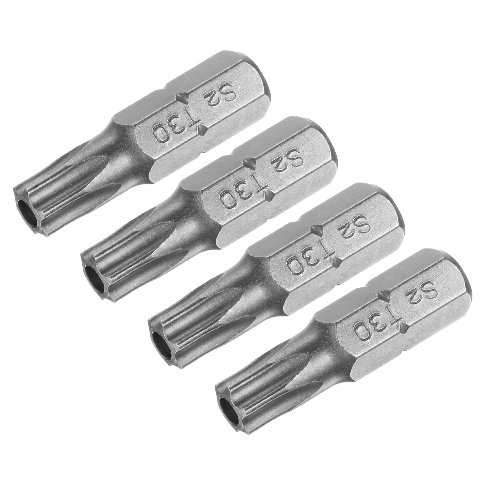 Uxcell Torx Bits 1/4 Inch Hex Shank 25mm Length Magnetic Screwdriver ...