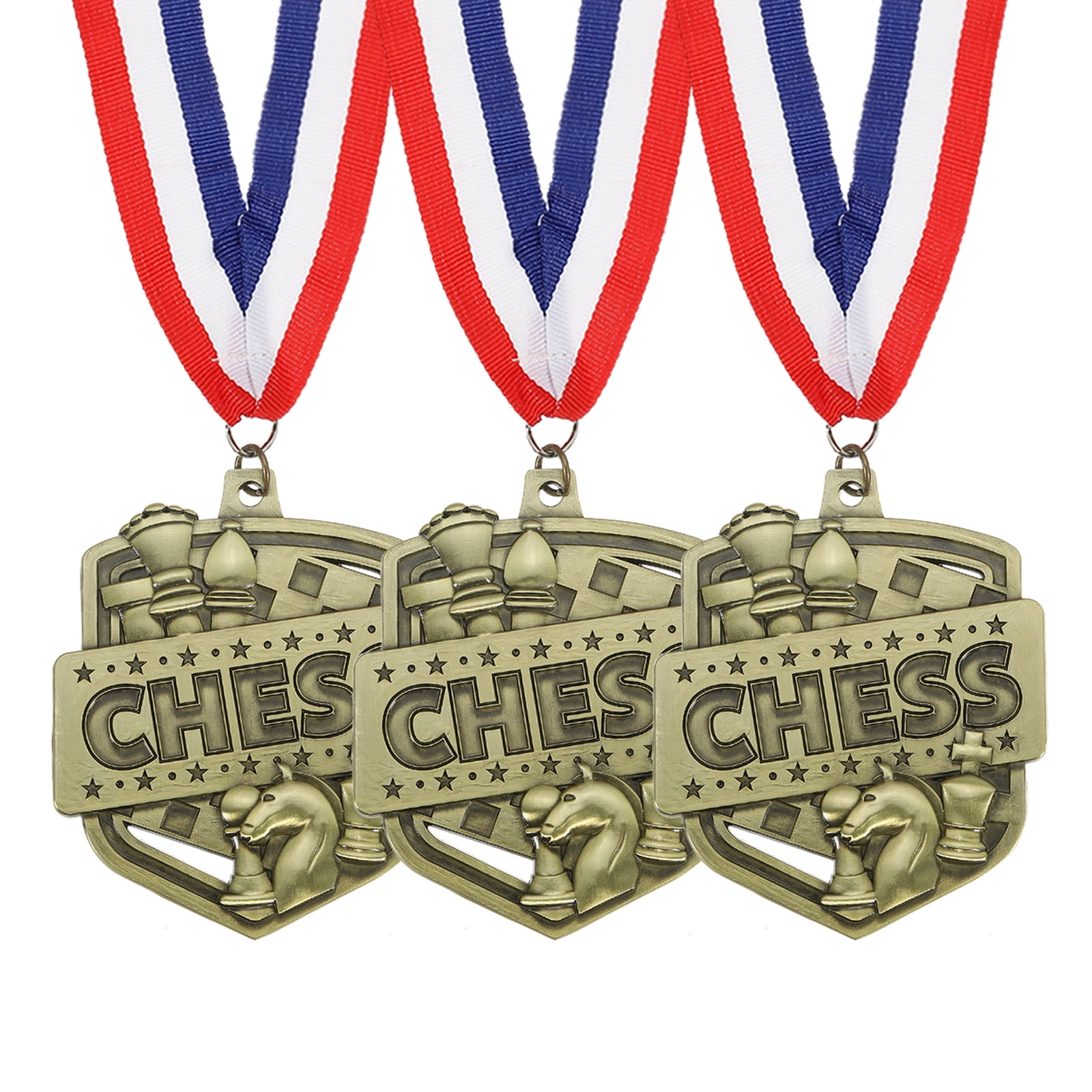 Uxcell Tournament Award Medals with Ribbons, Winner Medals Prizes for ...
