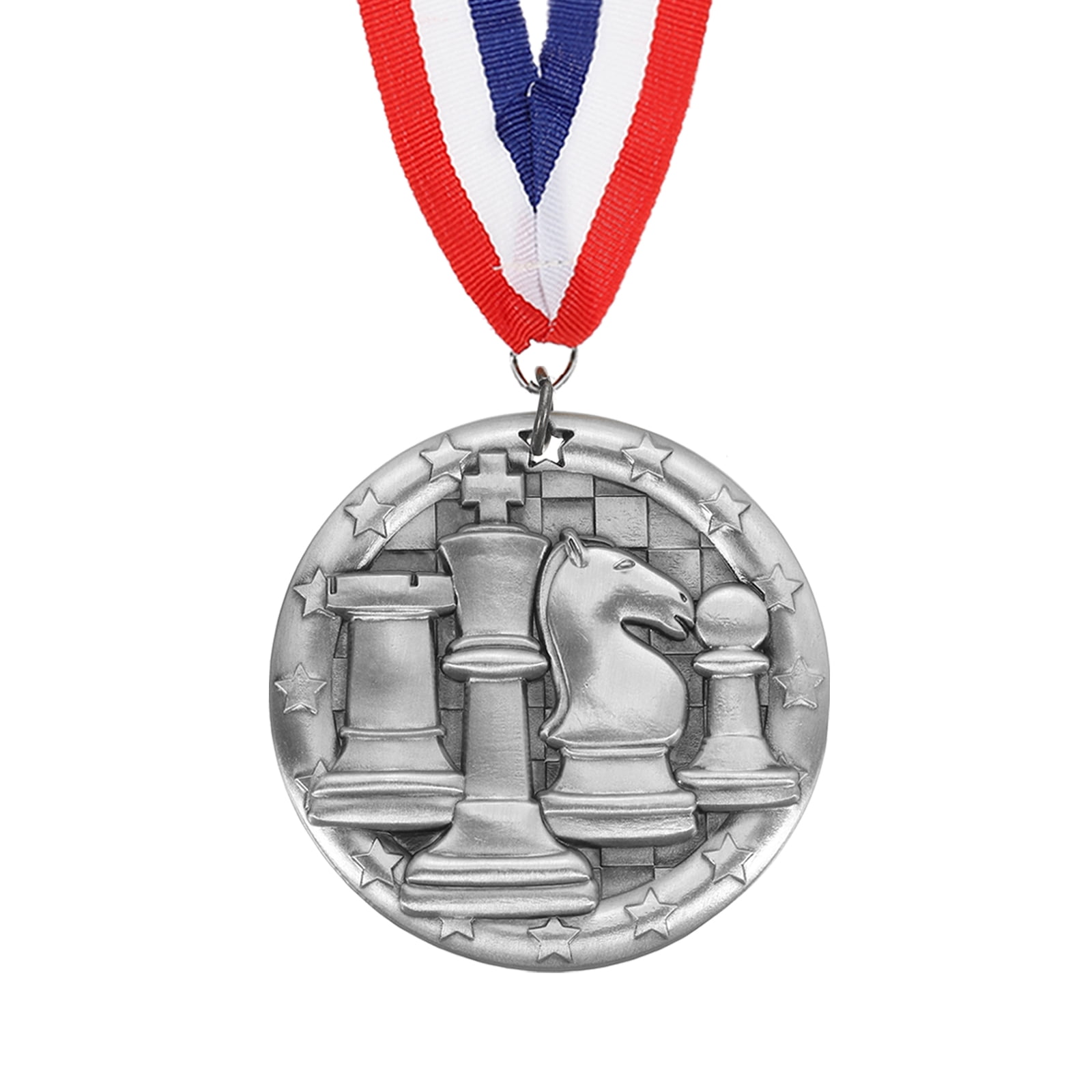 Uxcell Tournament Star Award Medals with Ribbon, Winner Medals Prizes ...