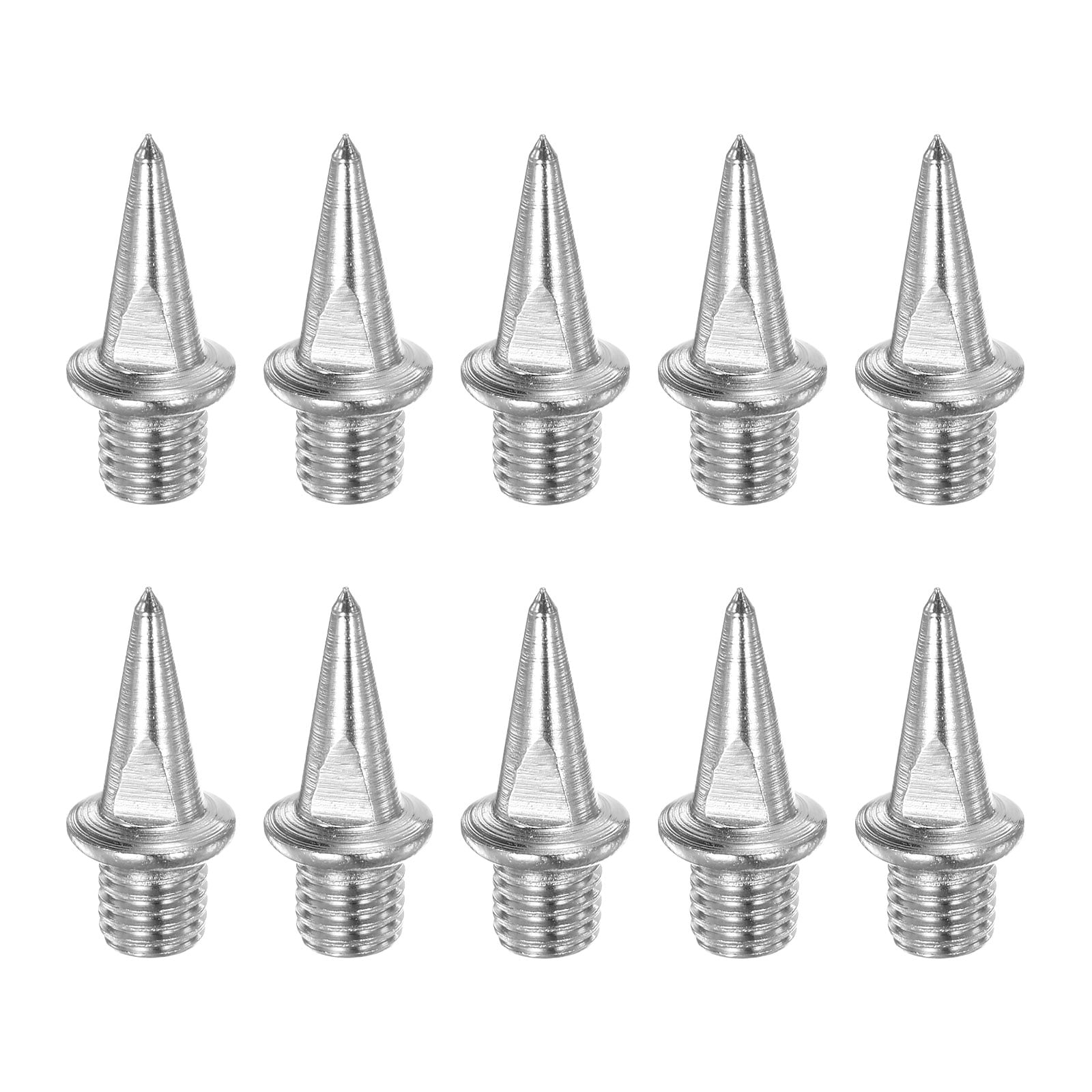 Uxcell Track Spikes 11.2mm Steel Replacement for Track Shoes, Silver ...