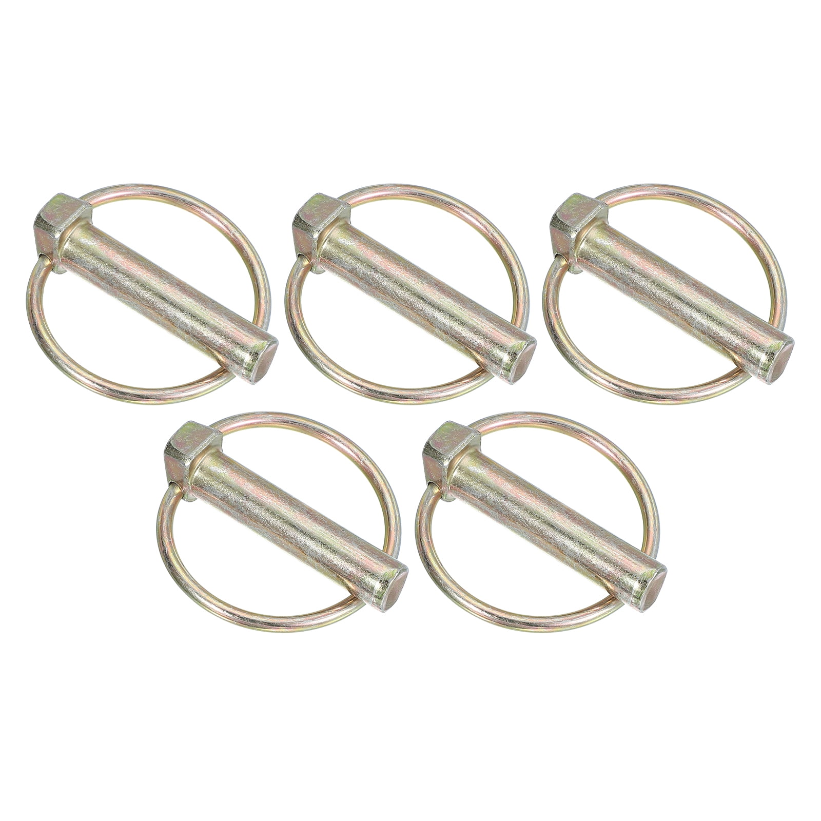 Uxcell Tractor Lynch Pin with Ring, Heavy Duty Assortment Kit Lock Pin ...