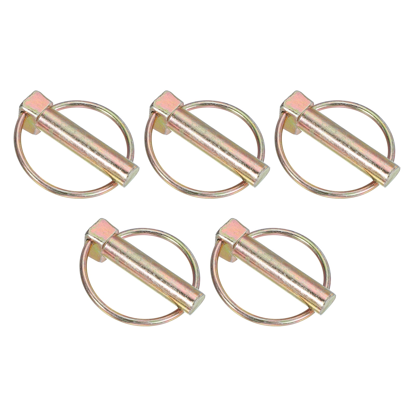 Uxcell Tractor Lynch Pin with Ring, Heavy Duty Assortment Kit Lock Pin ...