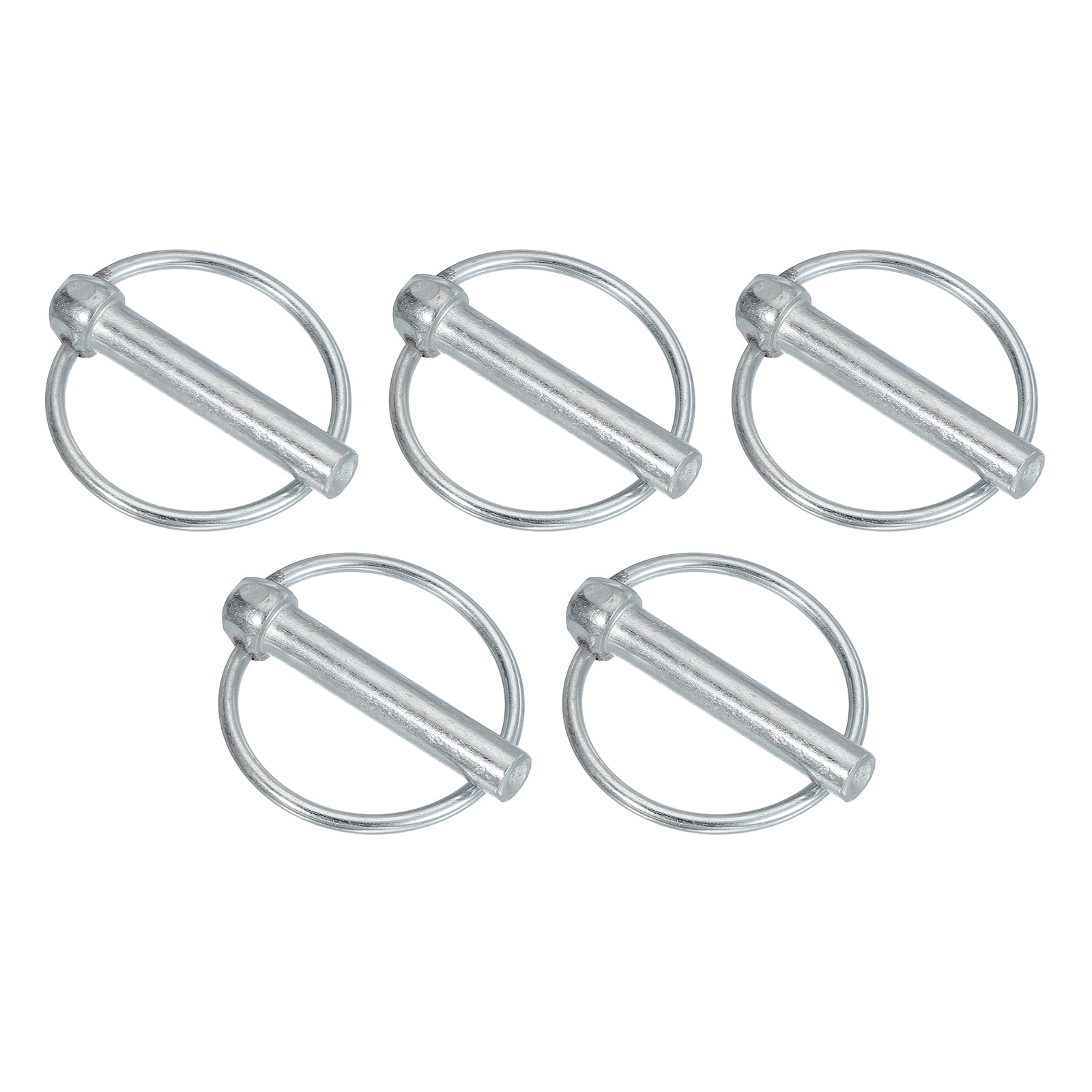 Uxcell Tractor Lynch Pin with Ring, Heavy Duty Assortment Kit Lock Pin ...