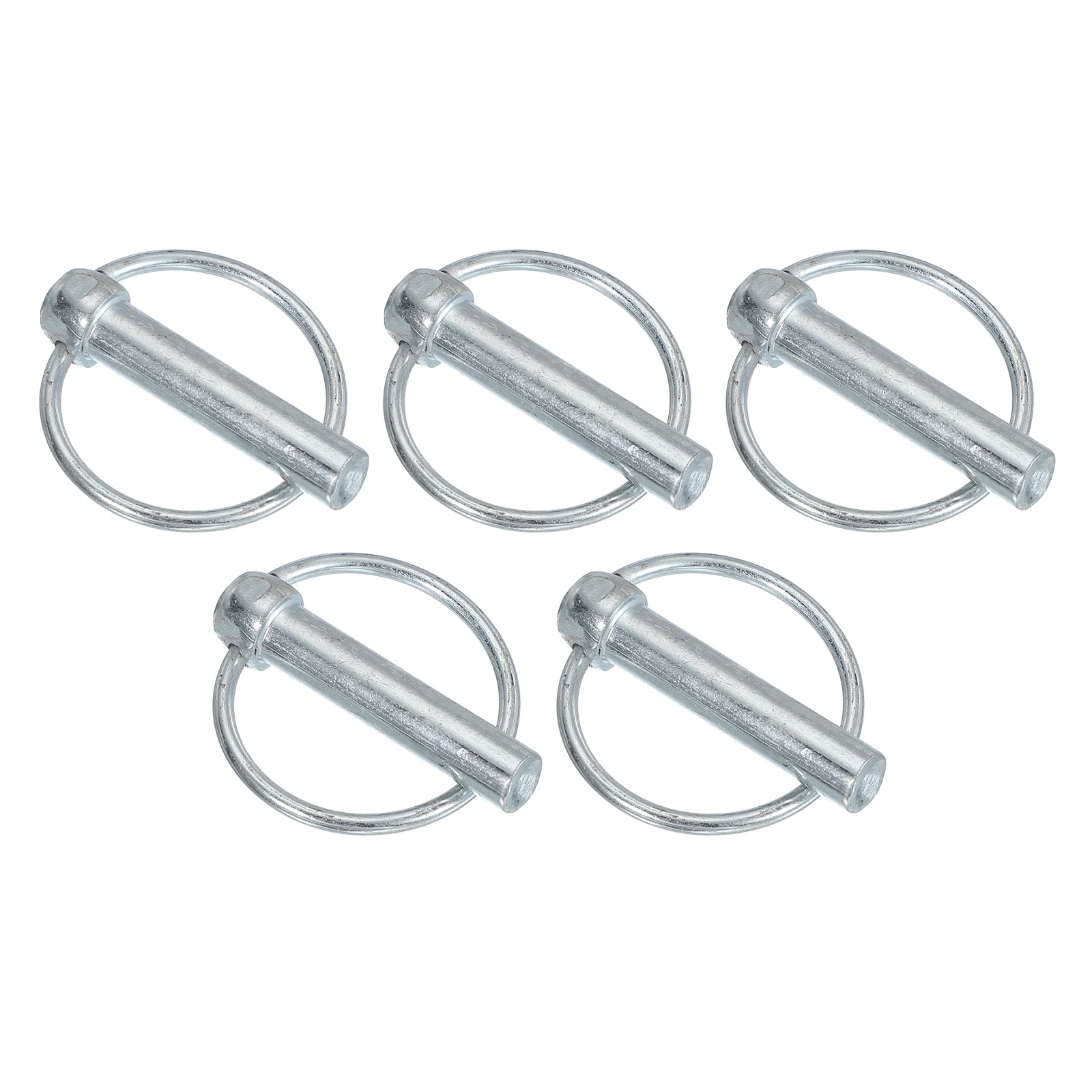 Uxcell Tractor Lynch Pin with Ring, Heavy Duty Assortment Kit Lock Pin ...
