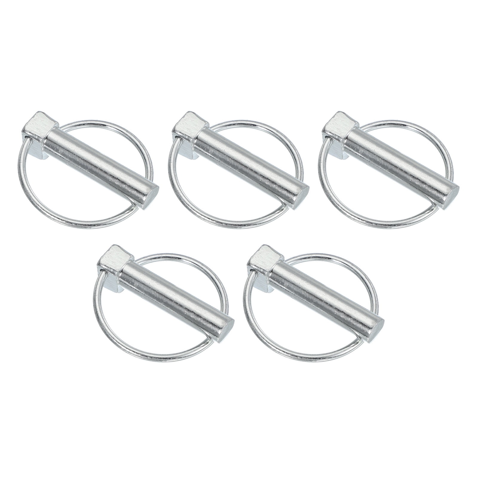 Uxcell Tractor Lynch Pin with Ring, Heavy Duty Assortment Kit Lock Pin ...