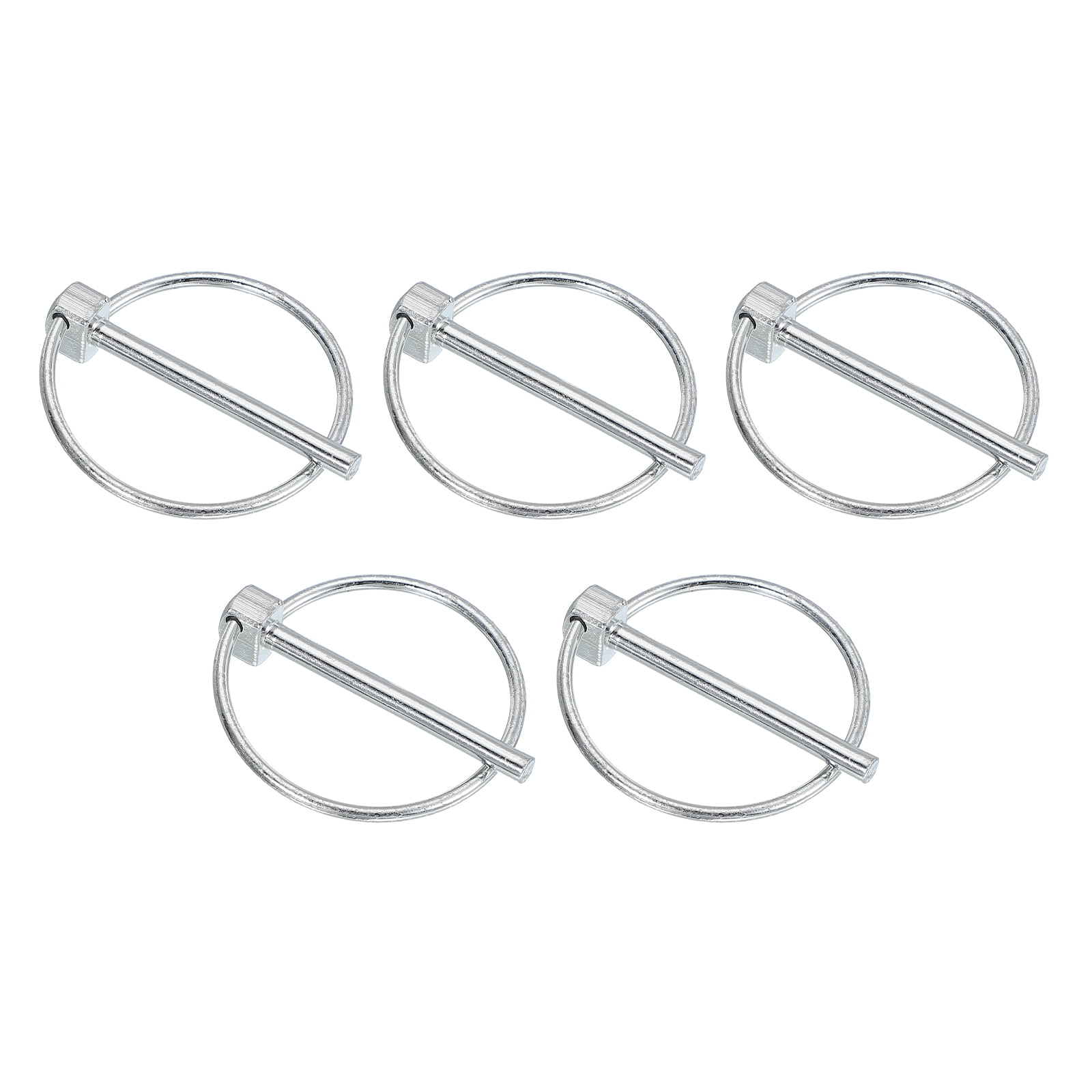 Uxcell Tractor Lynch Pin with Ring, Heavy Duty Assortment Kit Lock Pin ...