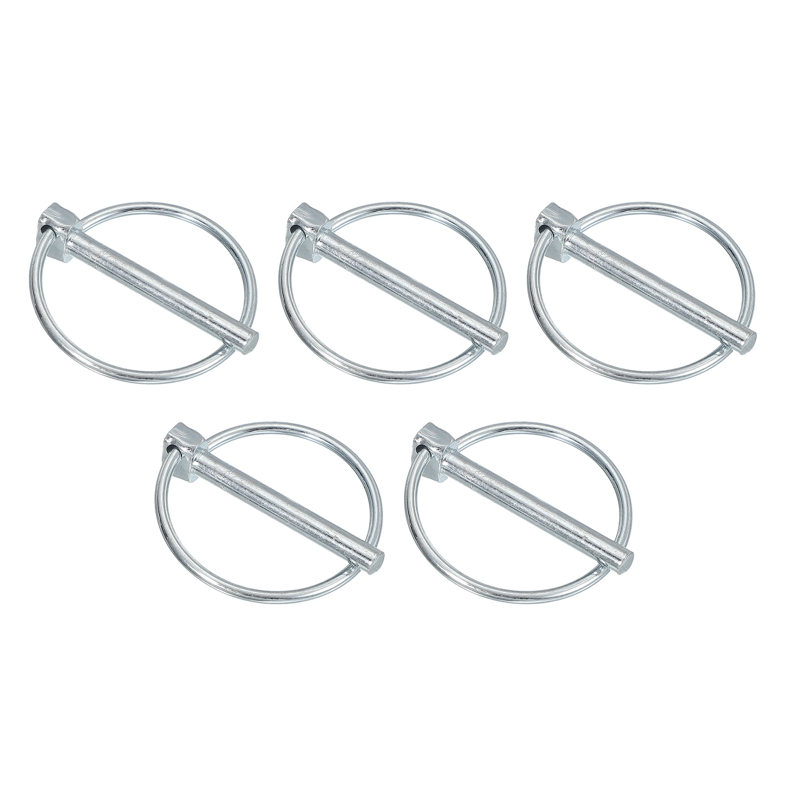 Uxcell Tractor Lynch Pin with Ring, Heavy Duty Assortment Kit Lock Pin ...
