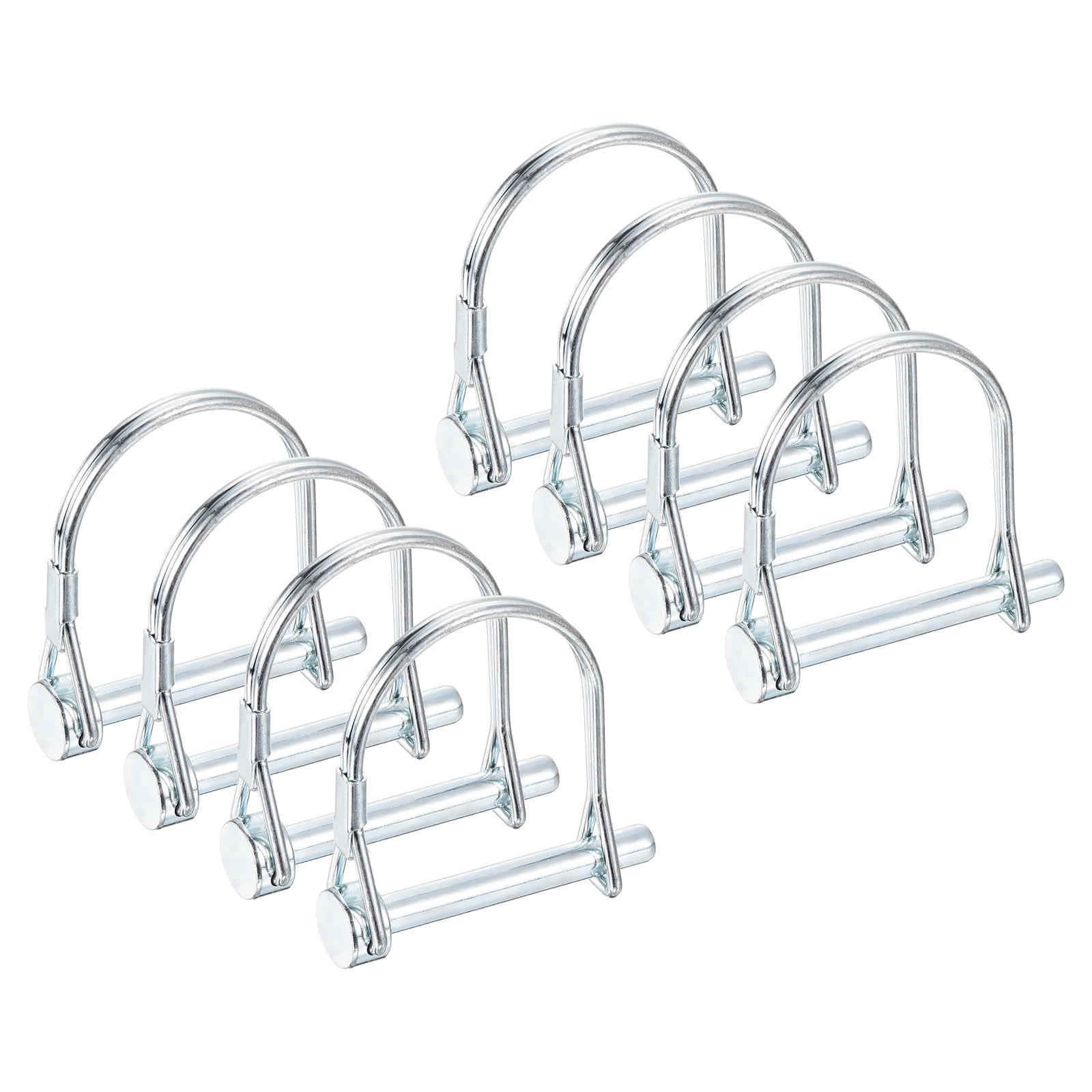 Uxcell Trailer Coupler Pin Wire Lock Pin Shaft Locking Round Pto Pins ...