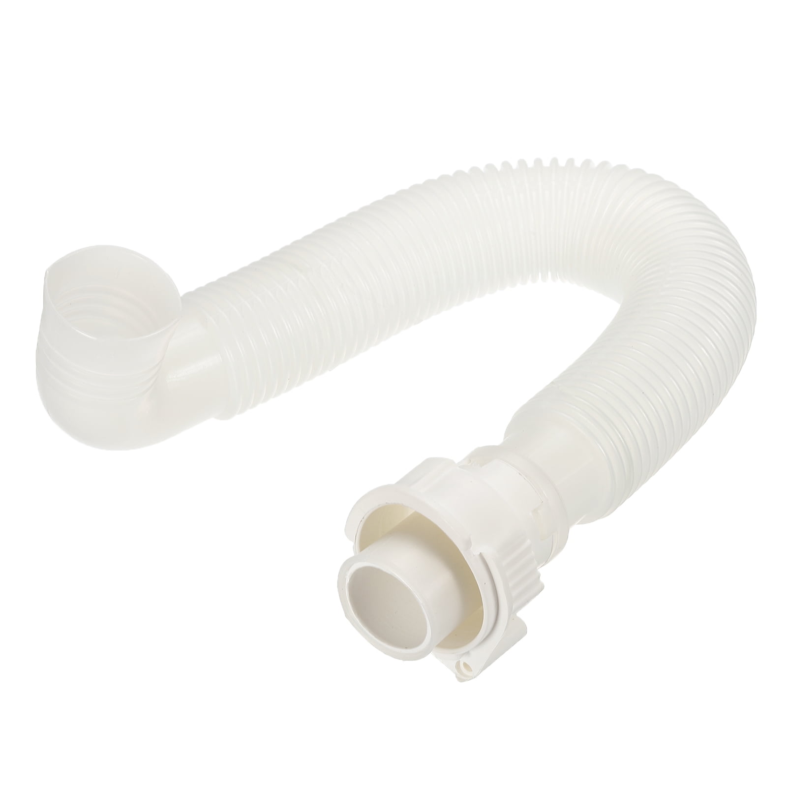 Uxcell Translucent Washing Machine Drain Pipe 1.3Ft PVC Drain Hose ...