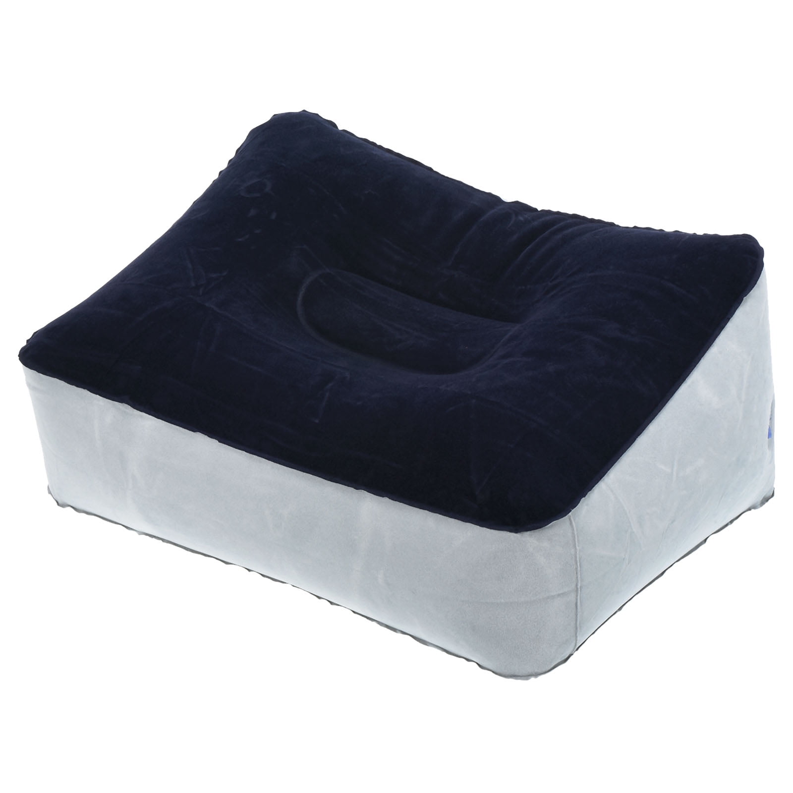 Uxcell Travel Foot Rest Pillow, Inflatable Foot Rest Mat Leg Rest ...