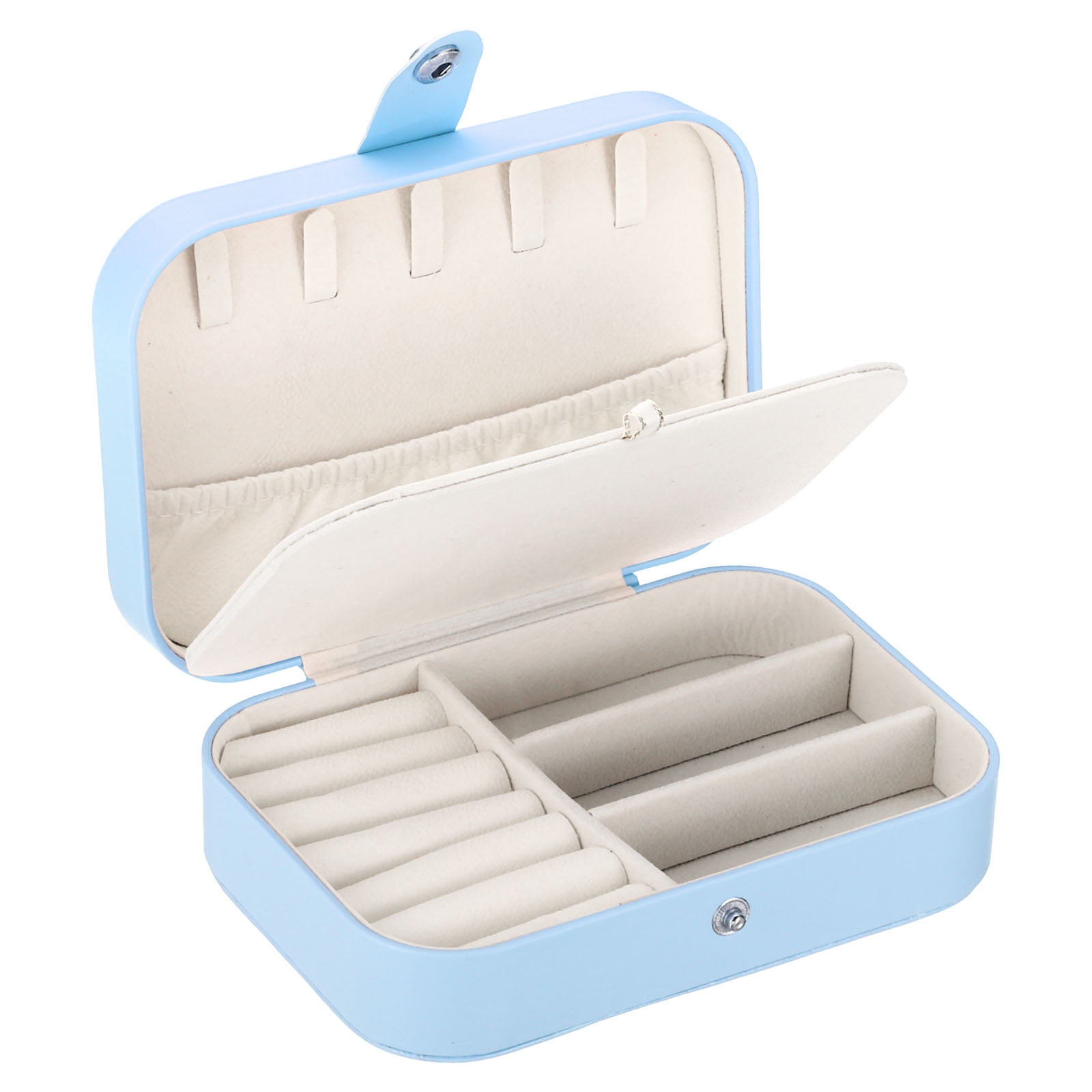 Uxcell Travel Jewelry Case Small Jewelry Organizer Portable Jewelry Box ...