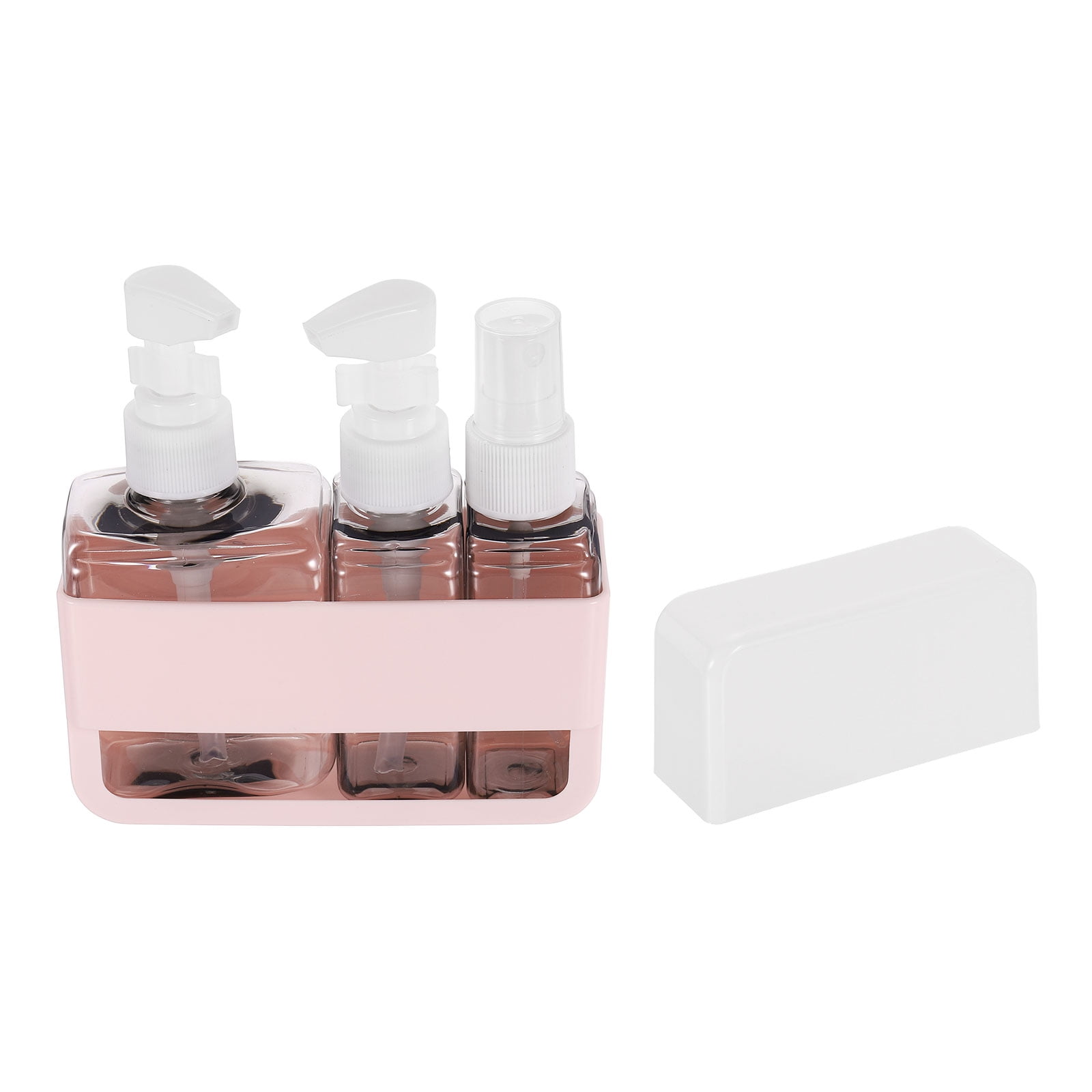 Uxcell Travel Toiletries Bottles Set, Reusable 3-in-1 Kit Liquid ...
