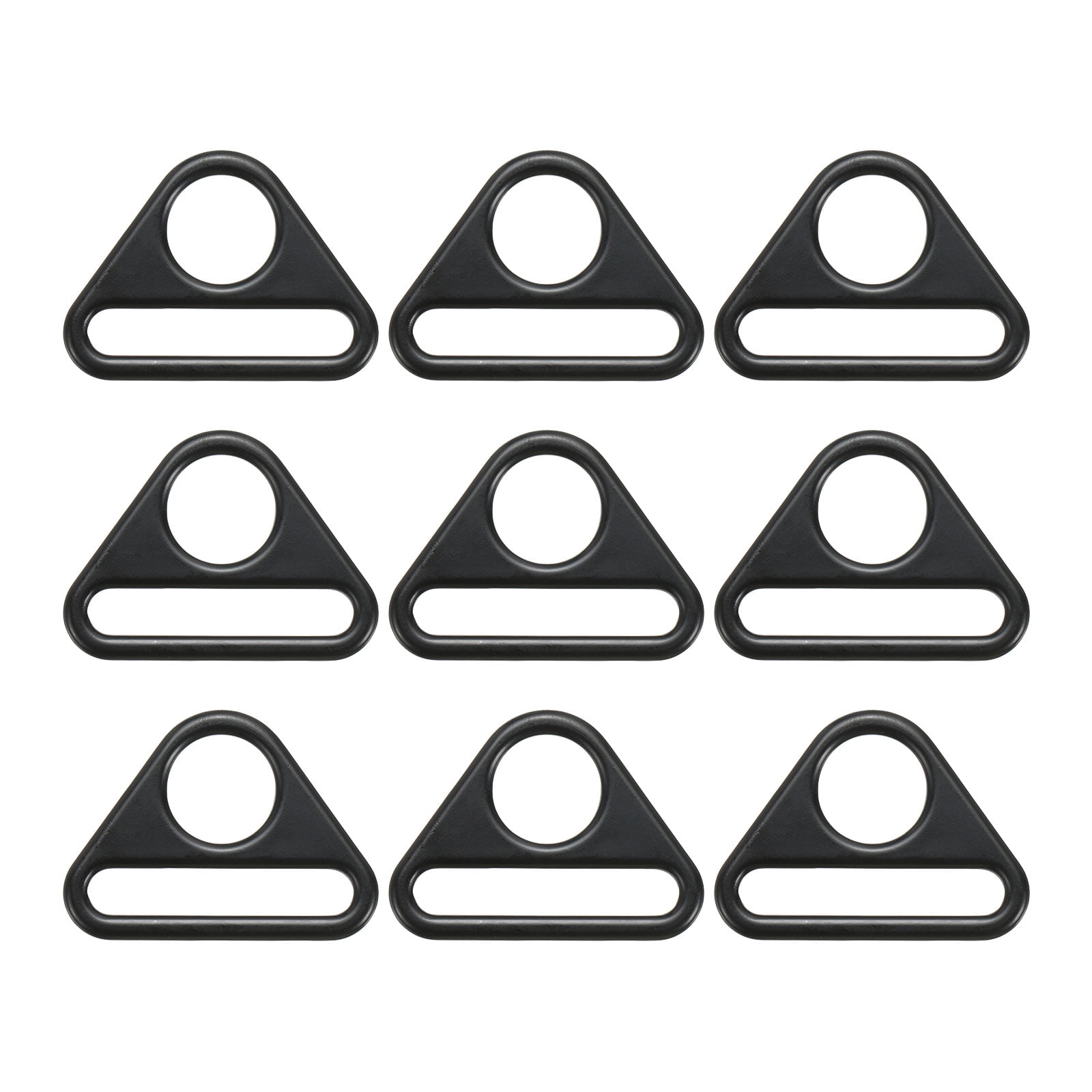 Uxcell Triangle Buckle Adjuster 12 Pcs 1.3 inch Zinc Alloy Triangle D ...