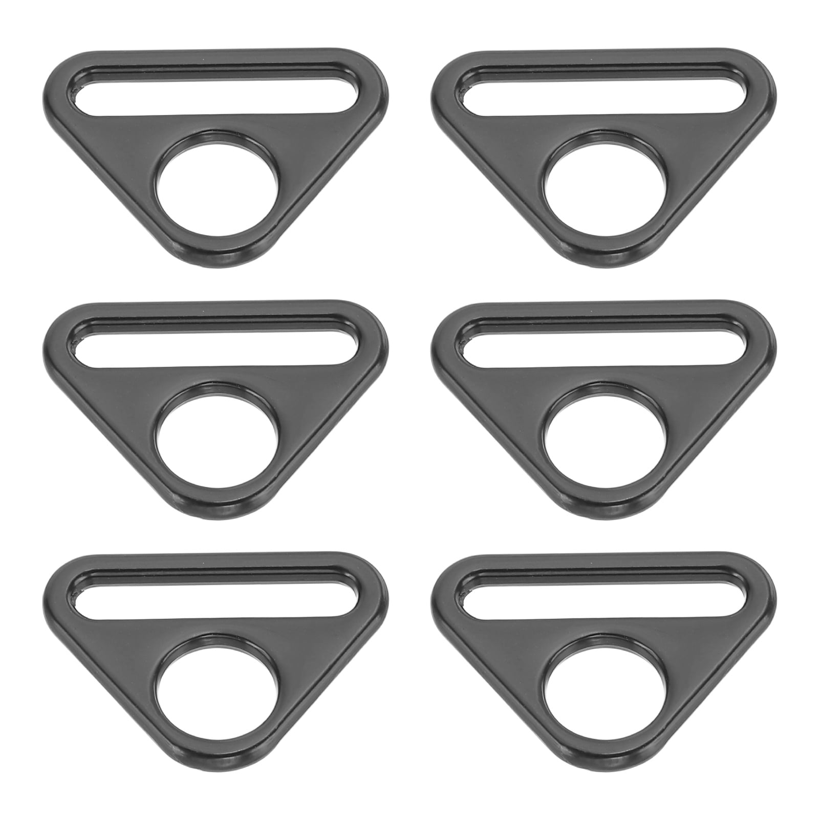 Uxcell Triangle Buckle Adjuster D Ring, Metal Triangle Buckles with Bar ...