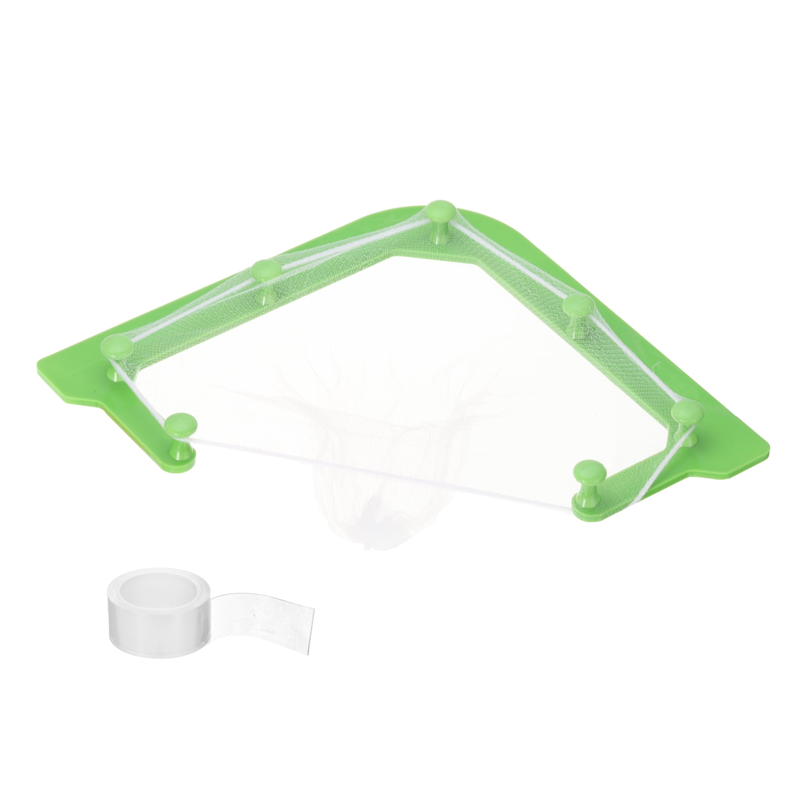 Uxcell Triangle Tri-Holder Filter Corner Sink Strainer Bag Mesh Basket ...