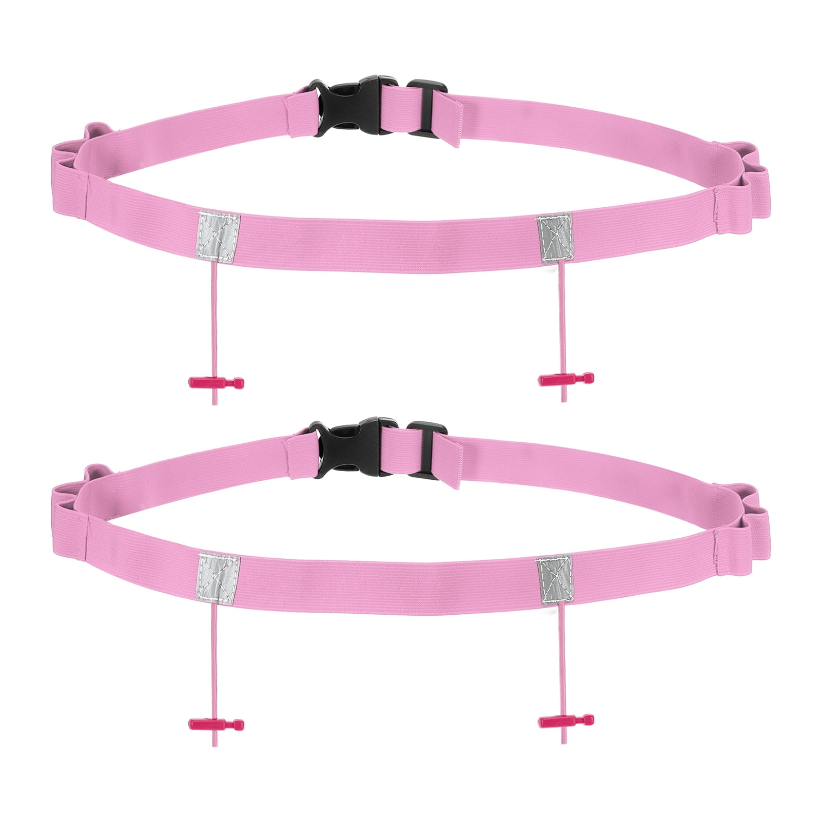 Uxcell Triathlon Belt Bib Holder, 2 Pcs Elastic Marathon Race Number ...