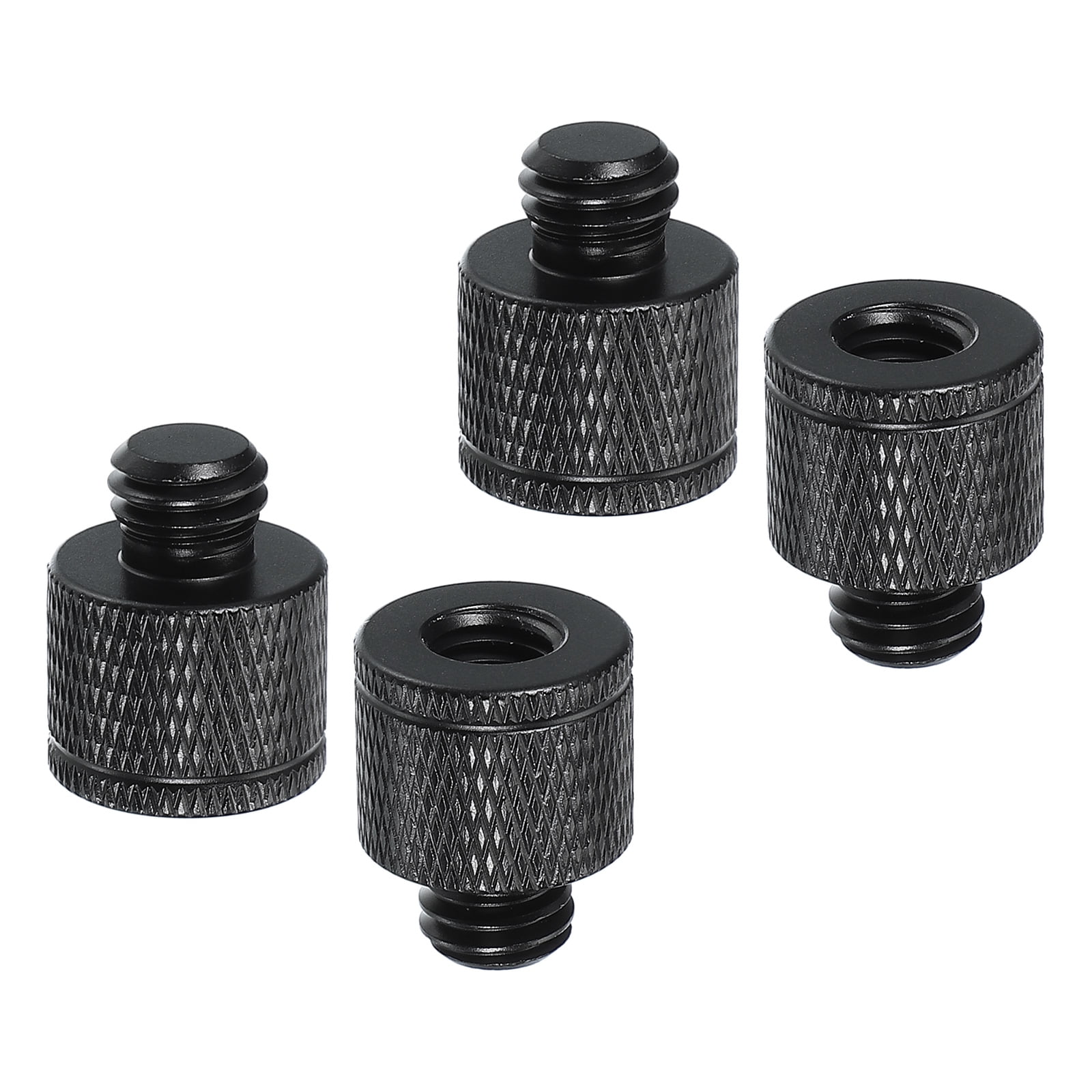 Uxcell Tripod Screw Adapter M8 Female to 3/8 Male, 4 Pcs Tripod Nut ...