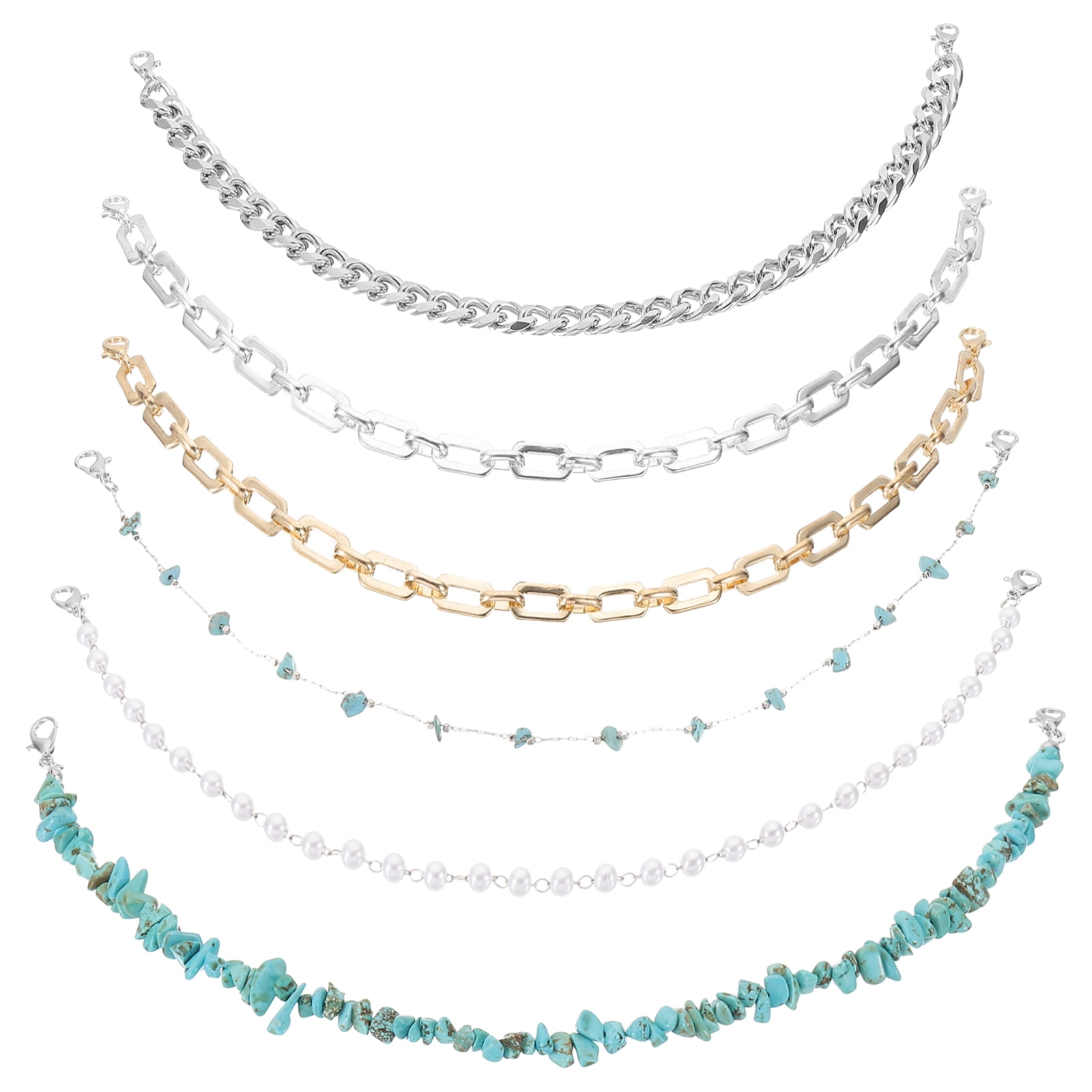 Uxcell Trucket Hat Chains, 6 Pack Bill Decoration Trucket Hat Charm DIY ...