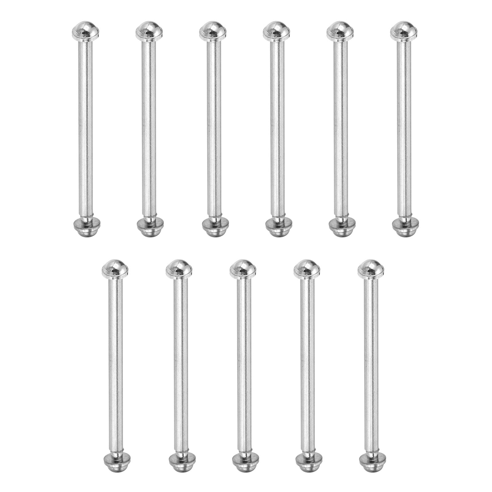 Uxcell Tube Friction Pin 0.71" Stainless Steel Strap Bars Pins with ...