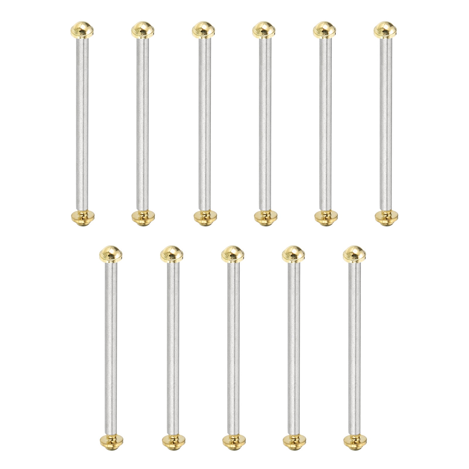 Uxcell Tube Friction Pin 0.79" Stainless Steel Strap Bars Pins with ...