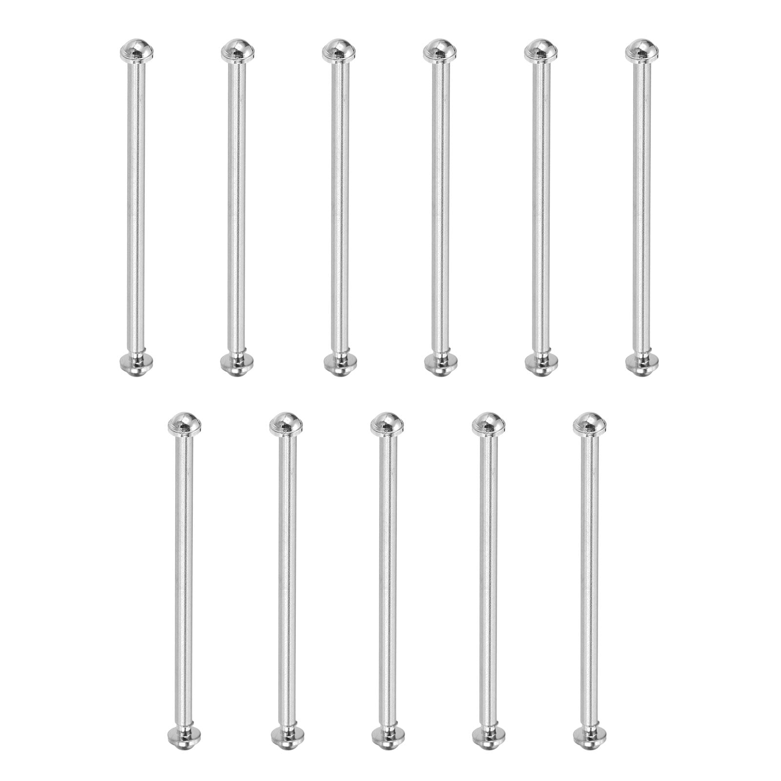 Uxcell Tube Friction Pin 0.94" Stainless Steel Strap Bars Pins with ...