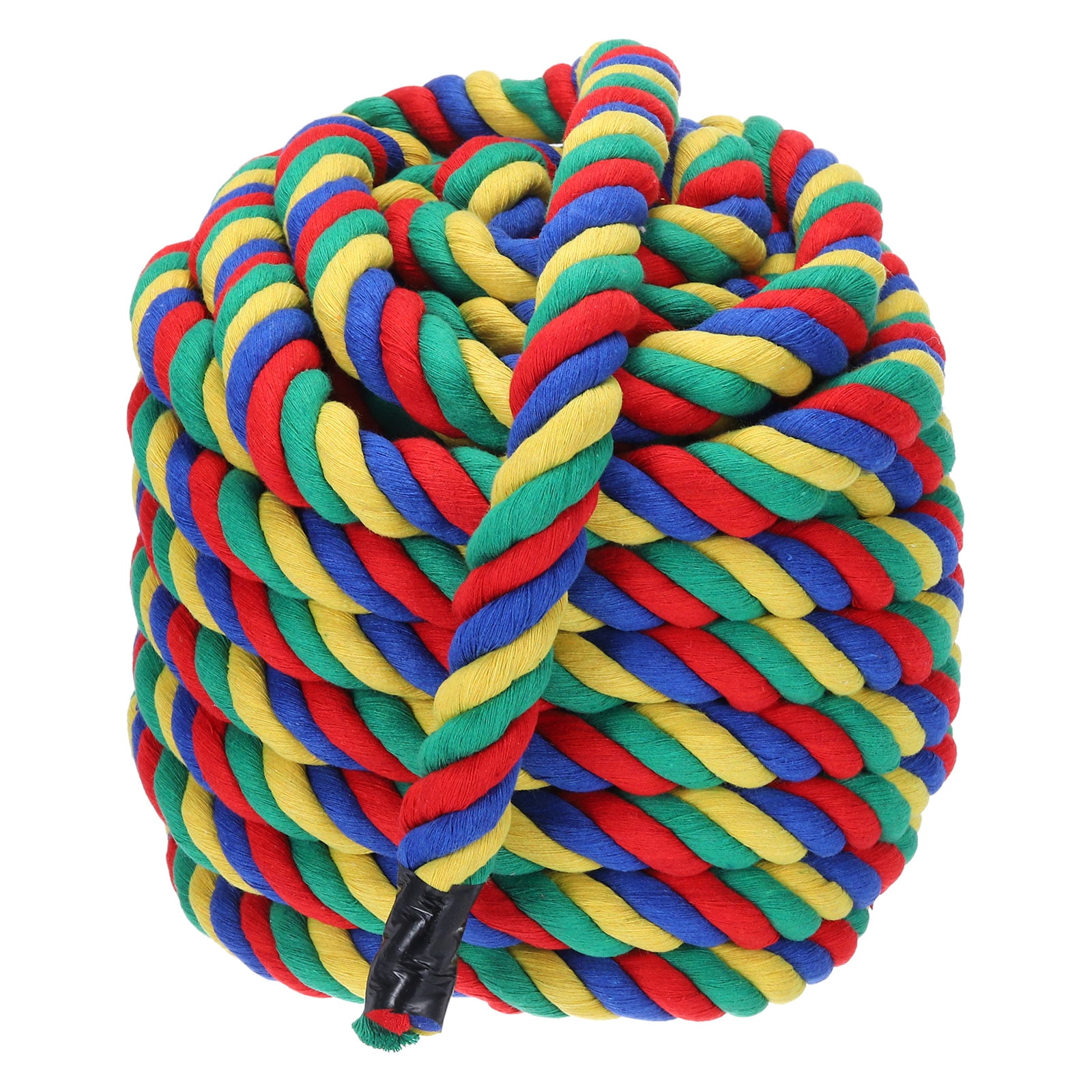 Uxcell Tug of War Rope 1 Inch x 50 Feet Natural Thick Cotton Rope ...