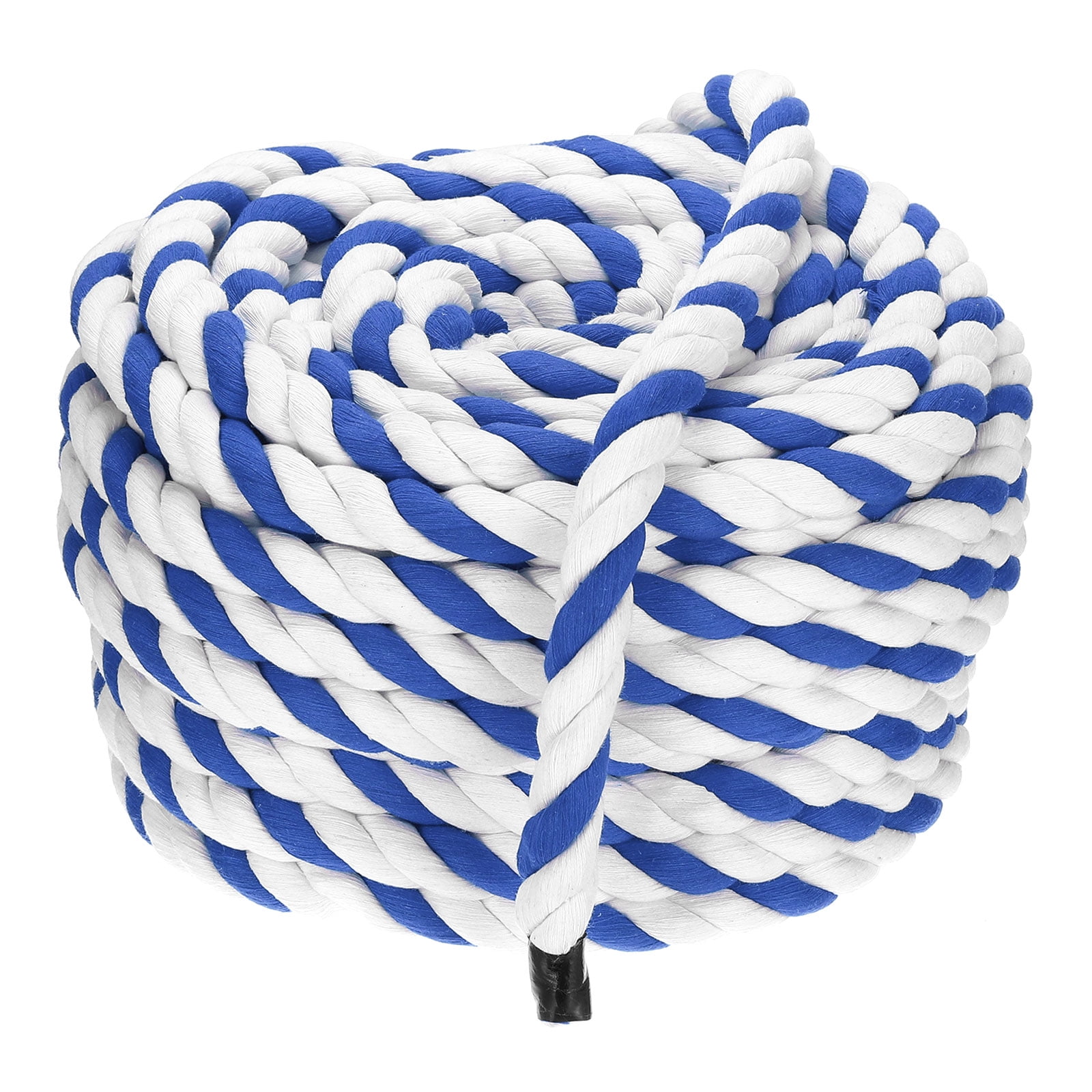 Uxcell Tug of War Rope 1 Inch x 98 Feet Natural Thick Cotton Rope ...