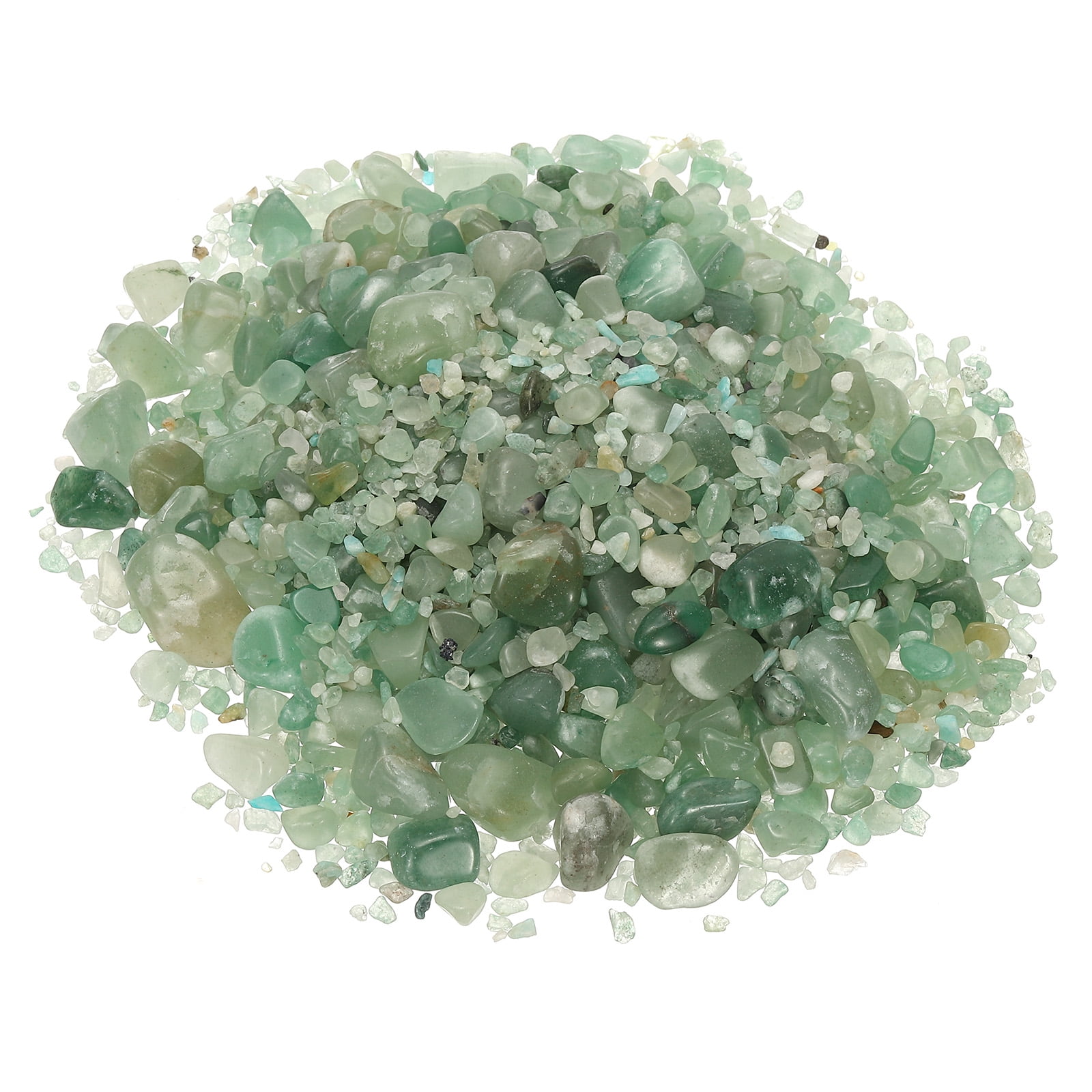 Uxcell Tumbled Chips Stone, Crushed Crystal Chips Quartz for Vase ...
