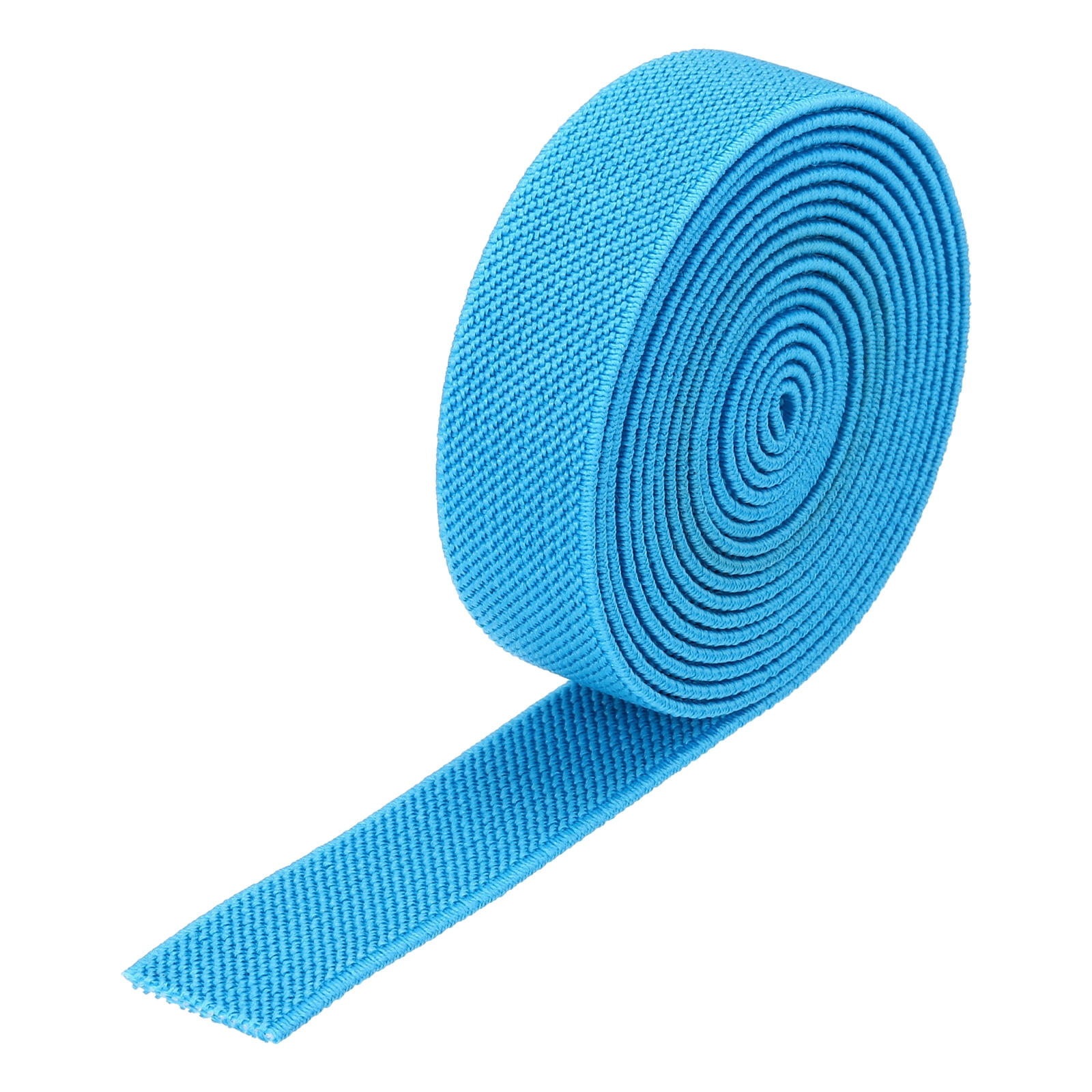 Uxcell Twill Elastic Band Double Side 1 Roll Flat Elastic Ribbon Cord ...