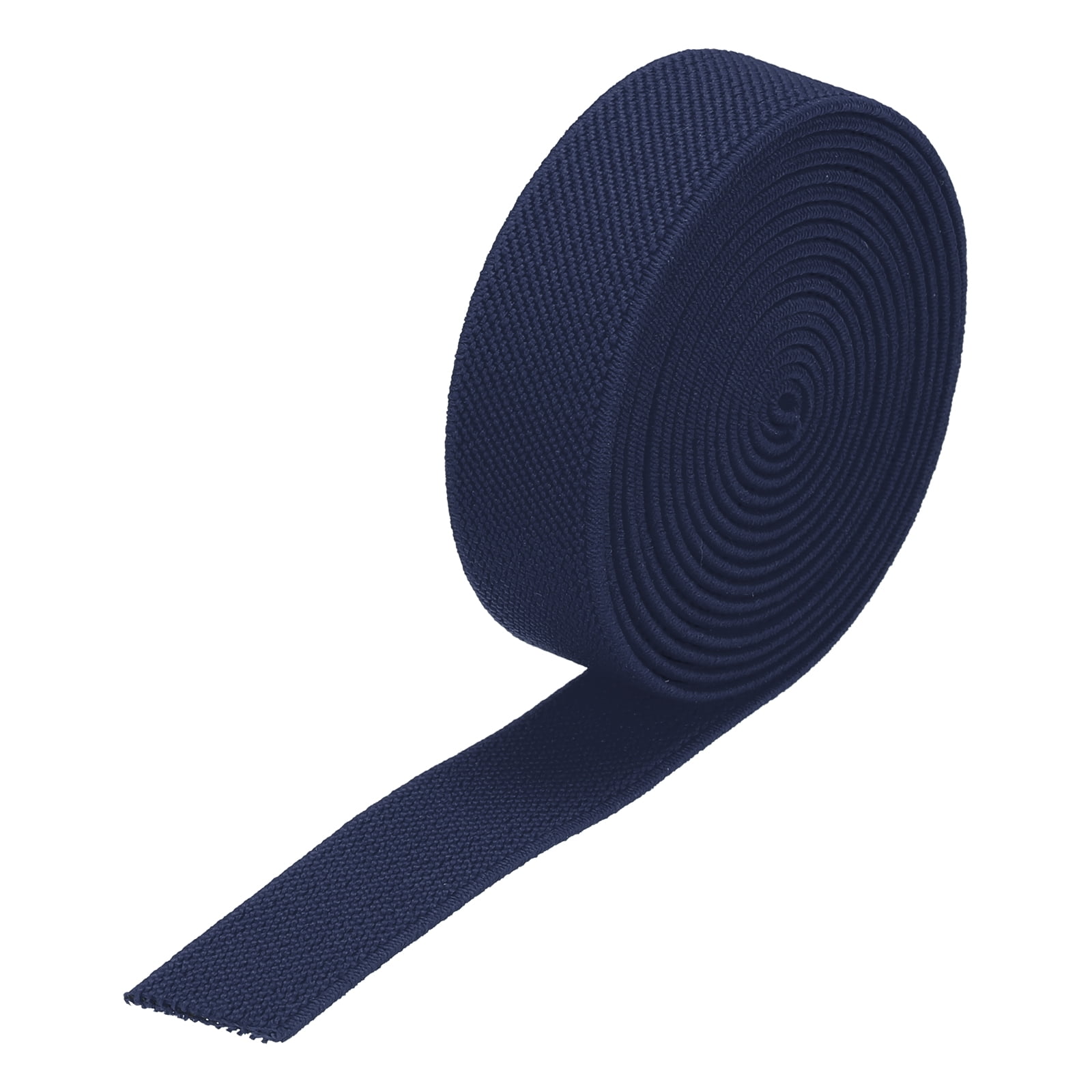 Uxcell Twill Elastic Band Double Side 1 Roll Flat Elastic Ribbon Cord ...