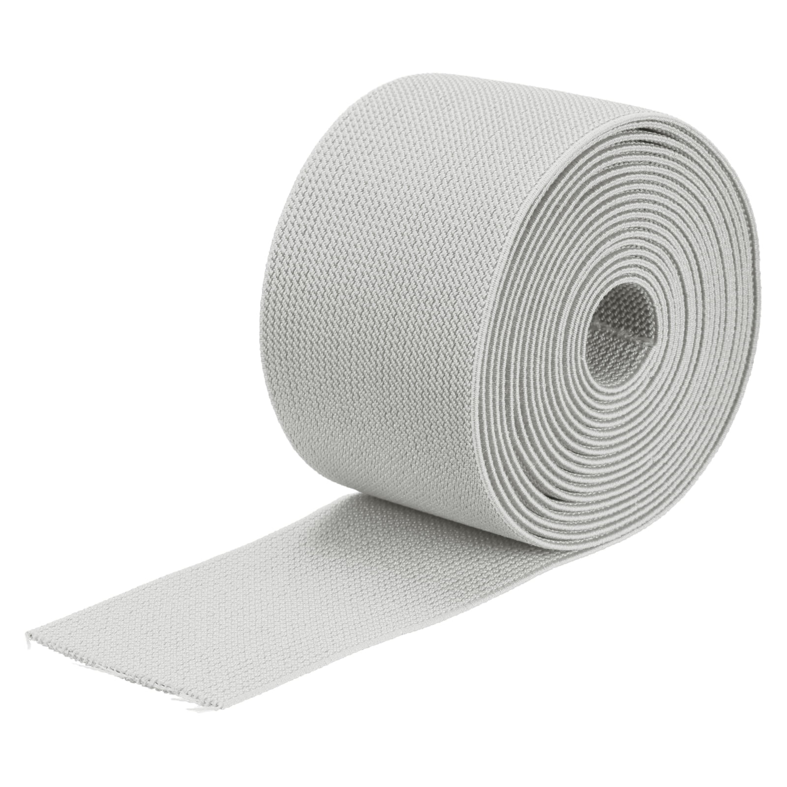 Uxcell Twill Elastic Band Double Side 3" Flat 4 Yard 1 Roll Flat ...