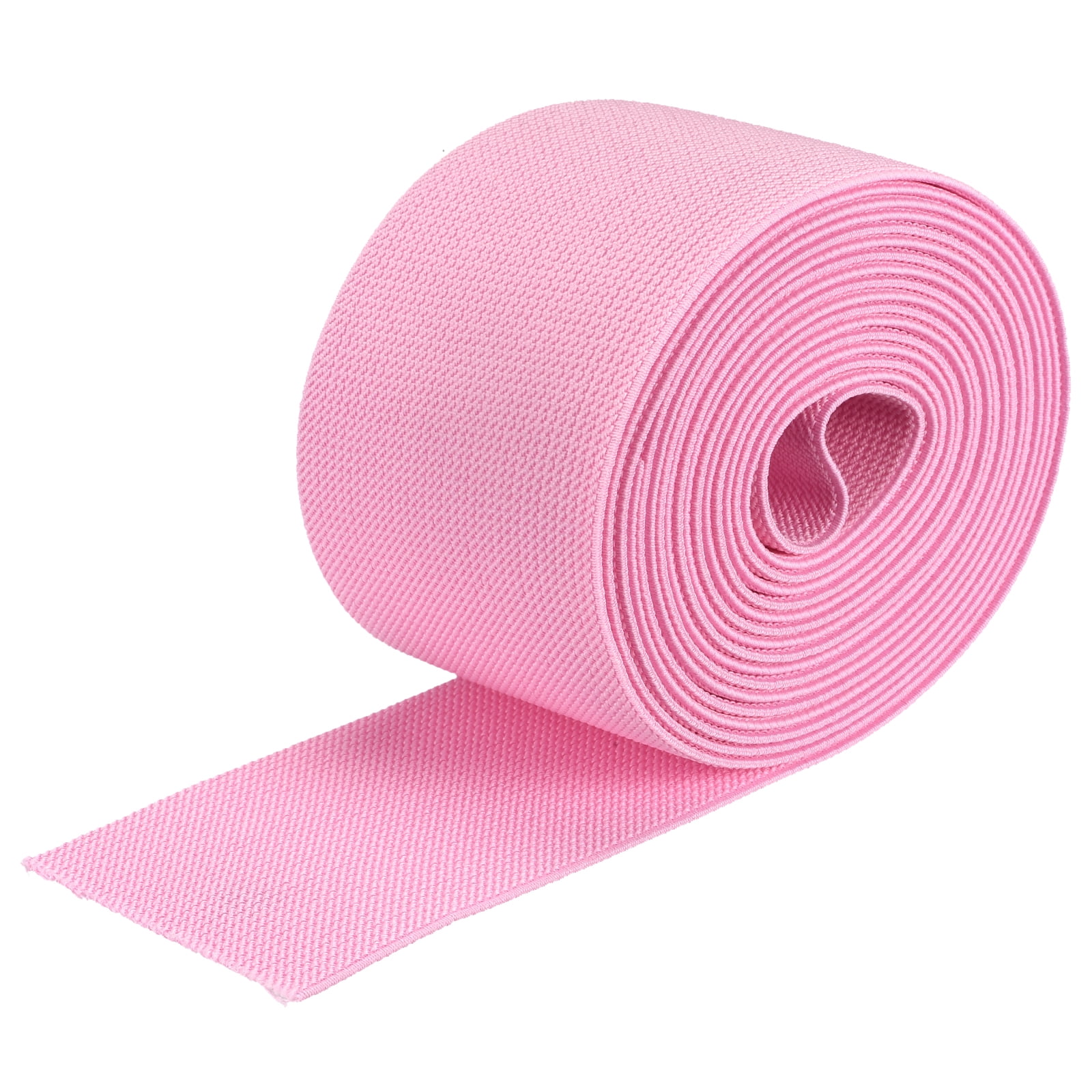 Uxcell Twill Elastic Band Double Side 3" Flat 4 Yard 1 Roll Flat ...