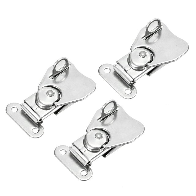 Uxcell Twist Latches, Iron Spring Loaded Butterfly Twist Latch for Box, 2.4x1.5" 3Pcs - Walmart.com