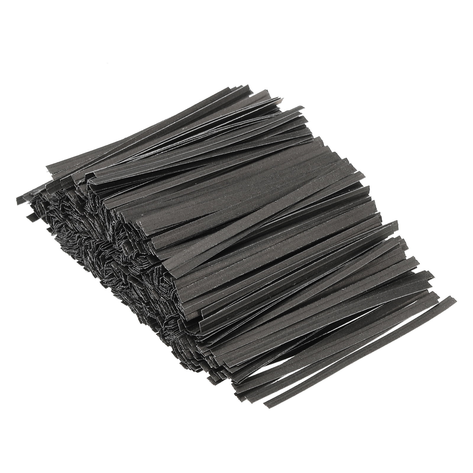 Uxcell Twist Ties 3" Paper Closure Tie for Party Bags Crafts Black 500 ...