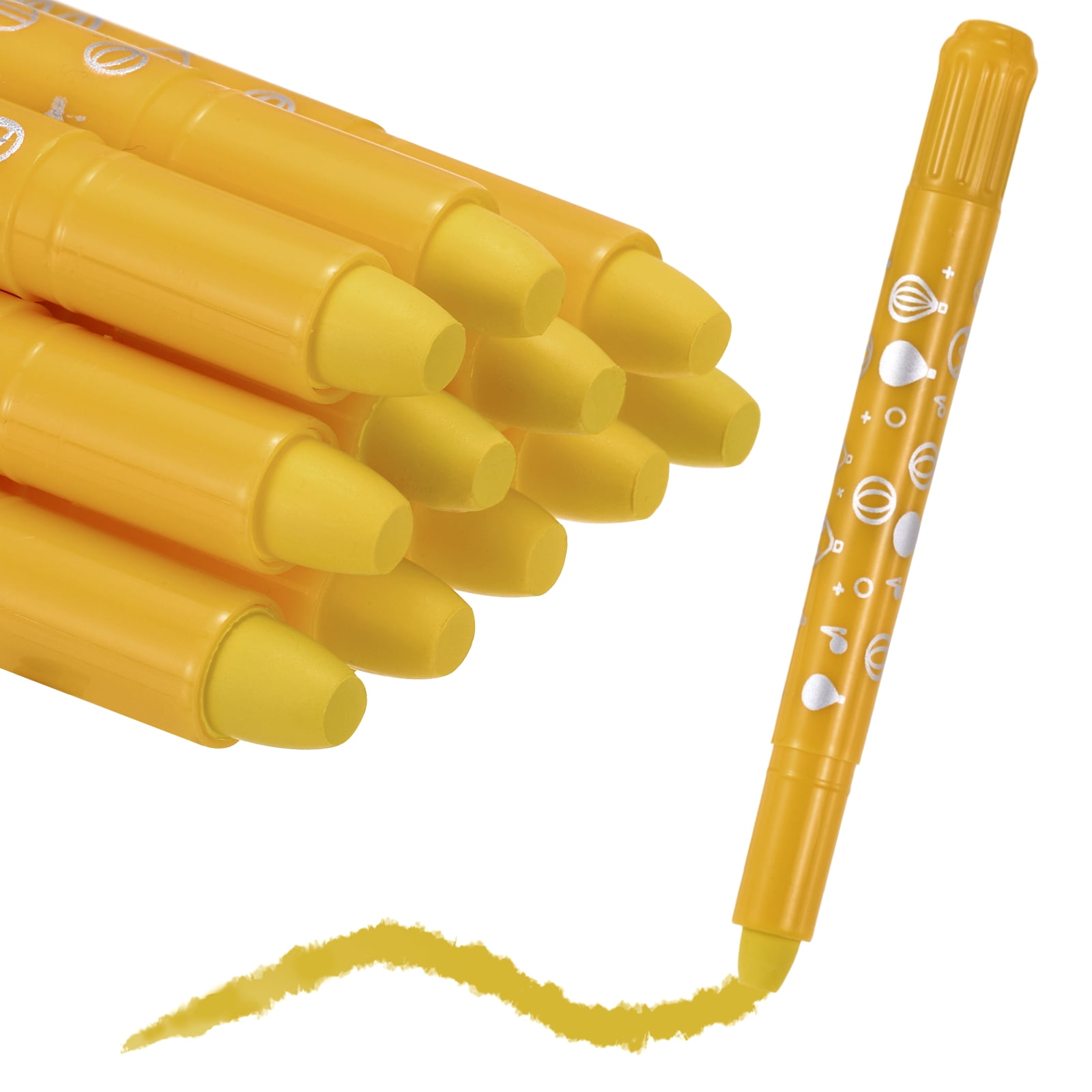 Uxcell Twistable Crayons, Twist Crayons Gel Watercolor Set Washable ...