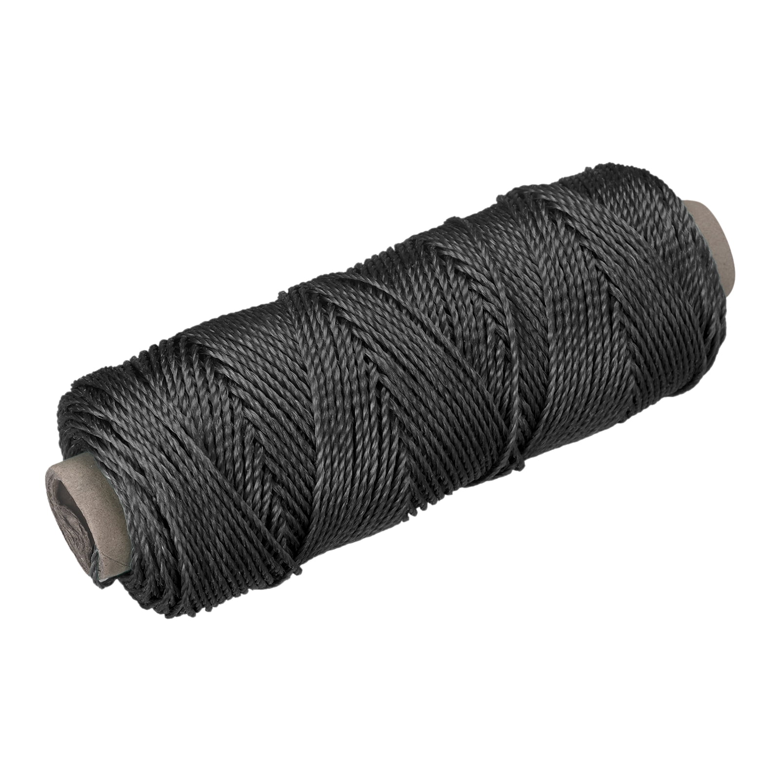 Uxcell Twisted Nylon Mason Line Black 100M/109 Yard 1.5MM Dia for DIY ...